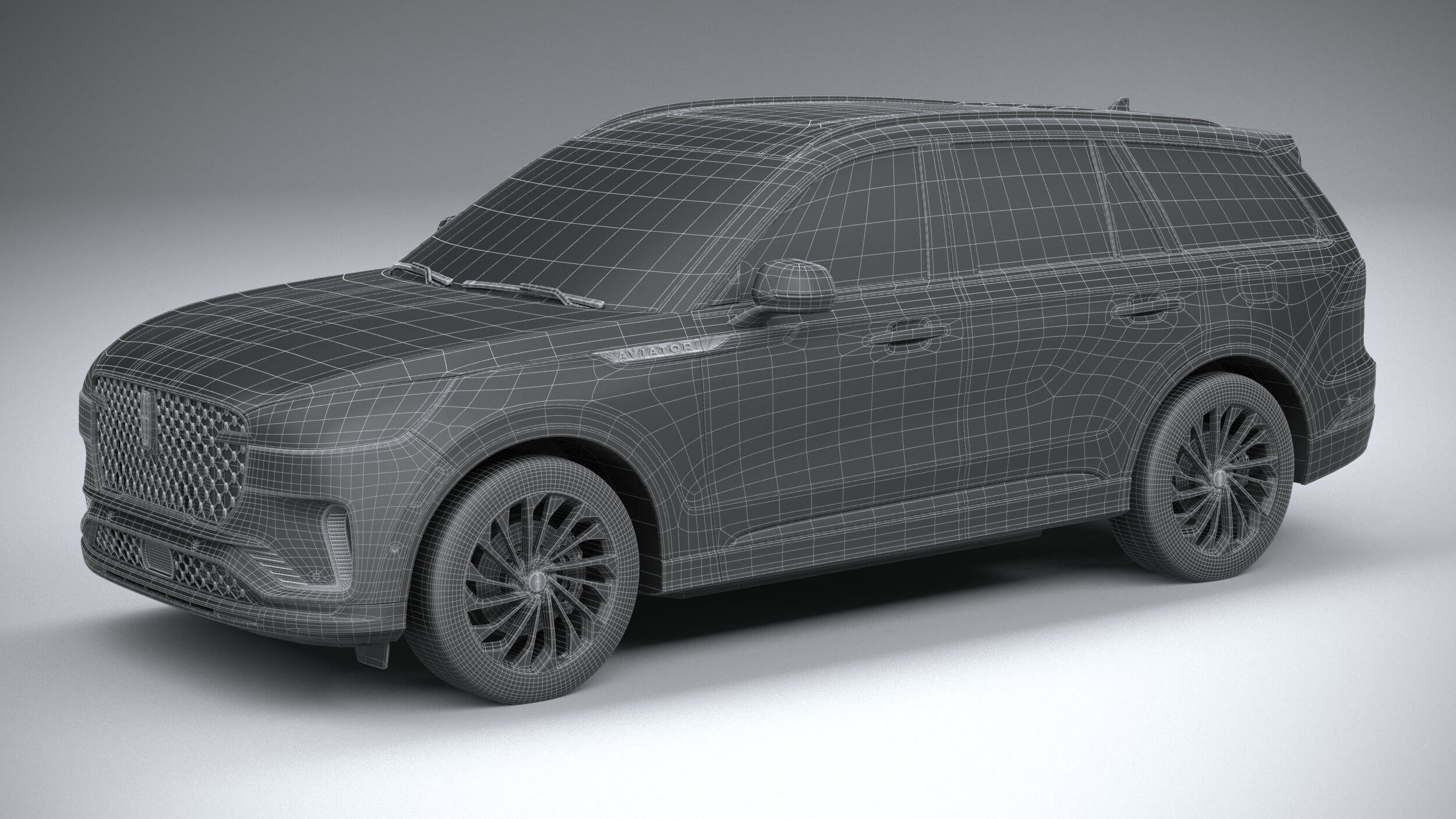 Lincoln Aviator 2025 - 3D Model by SQUIR