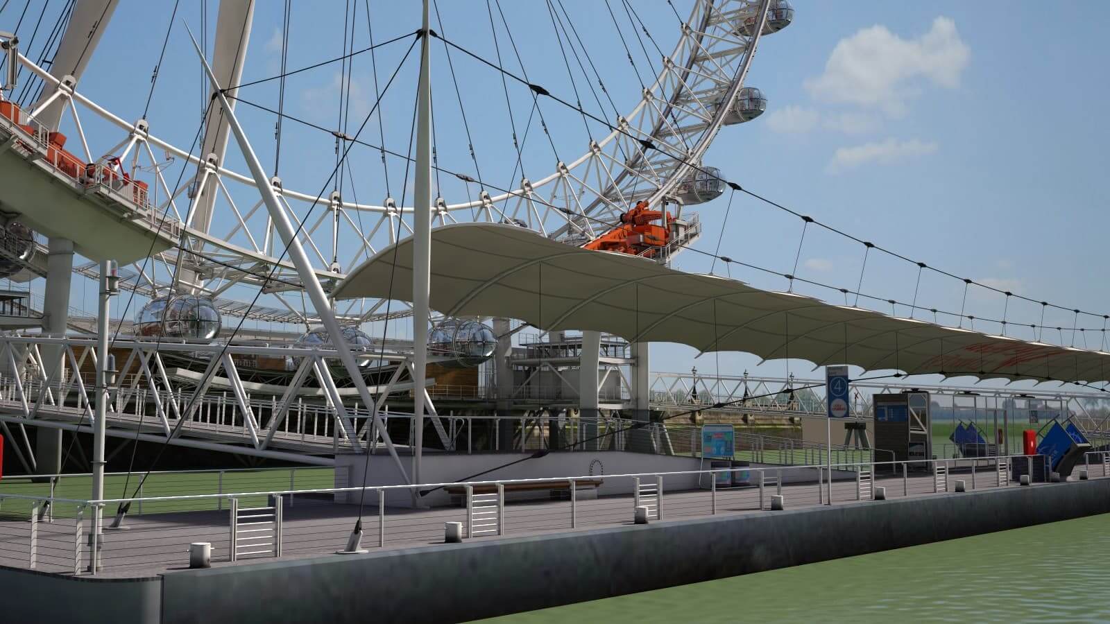 London Eye - 3D Model by SQUIR