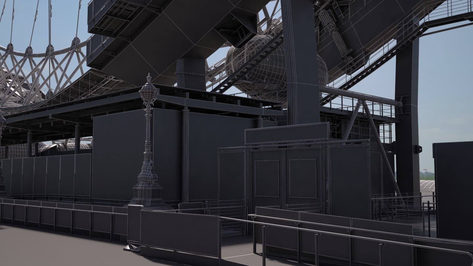 London Eye - 3D Model by SQUIR