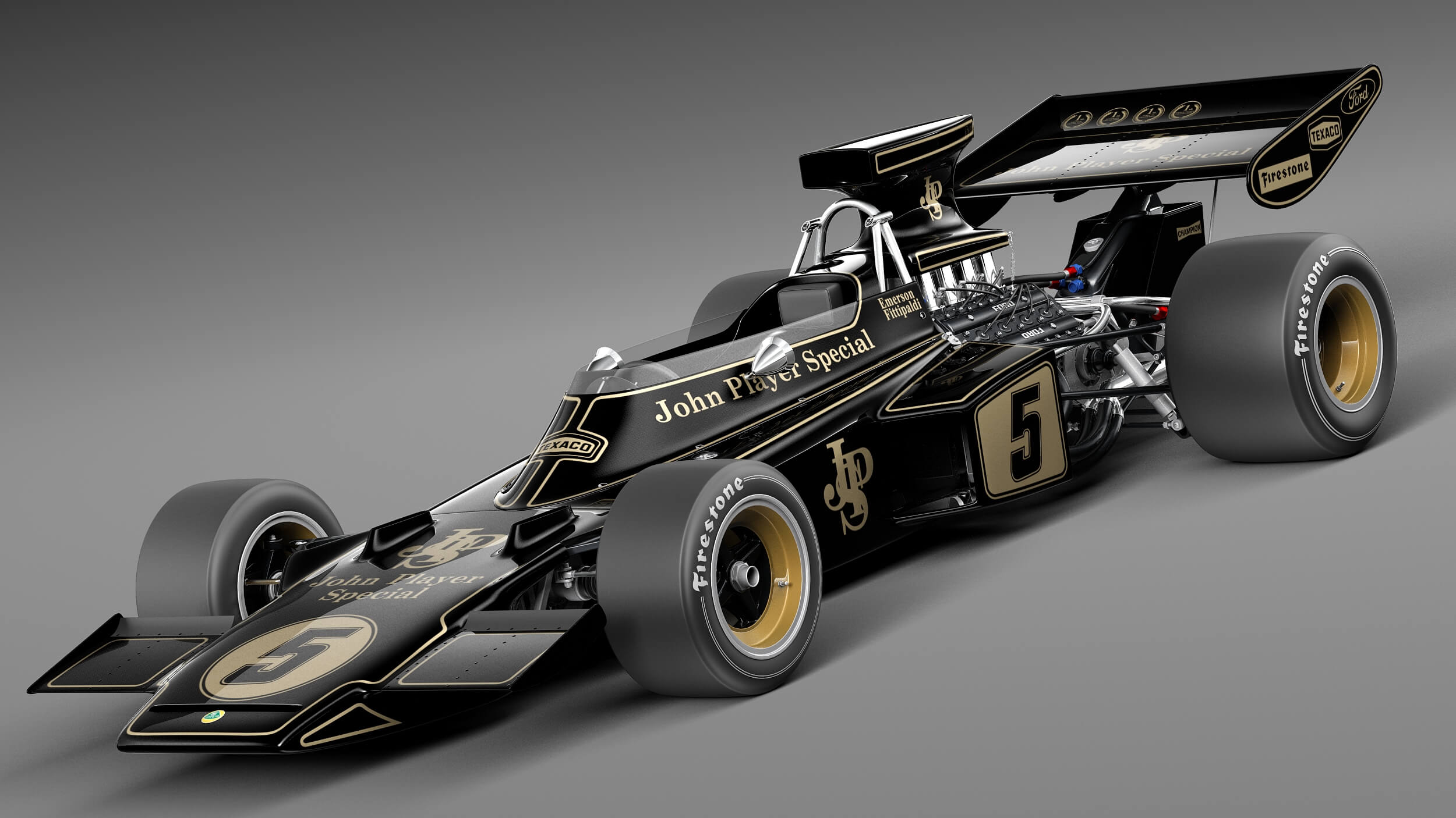 Lotus 72D John Player Special 1970-1975199 3D Model by SQUIR