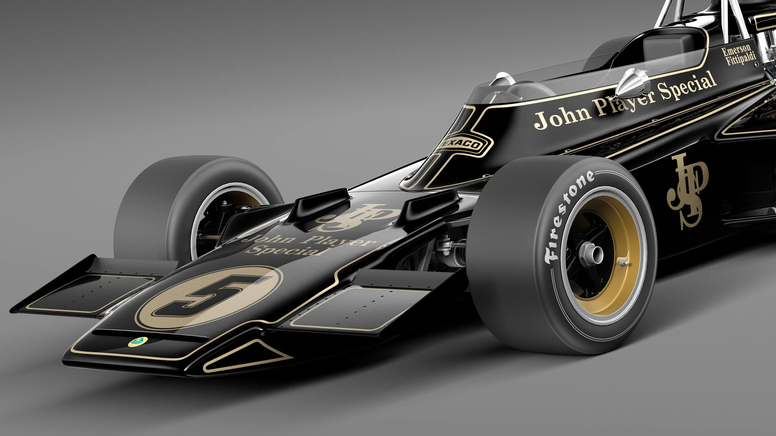 Lotus 72D John Player Special 1970-1975199 3D Model by SQUIR