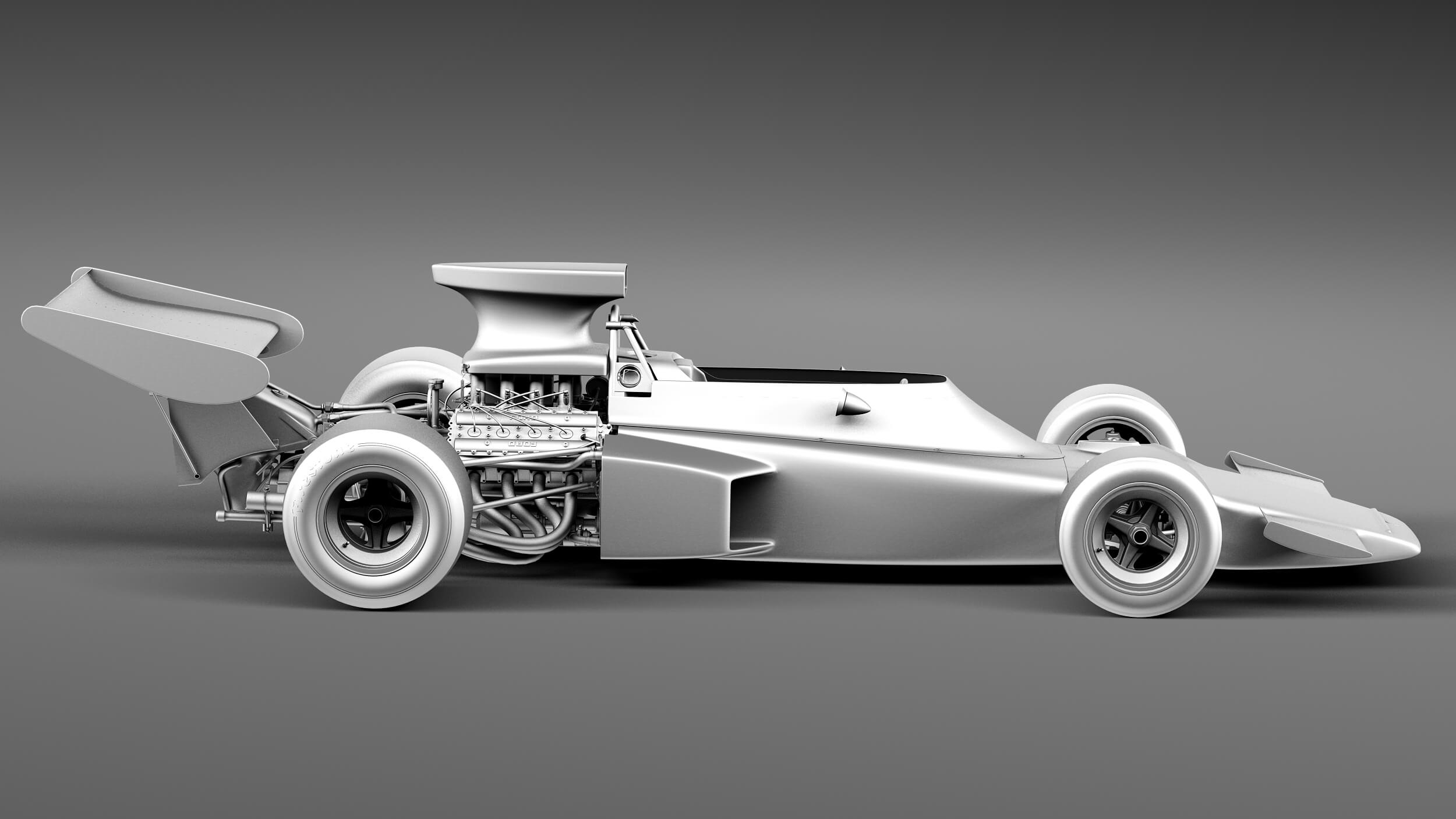 Lotus 72D John Player Special 1970-1975199 3D Model by SQUIR
