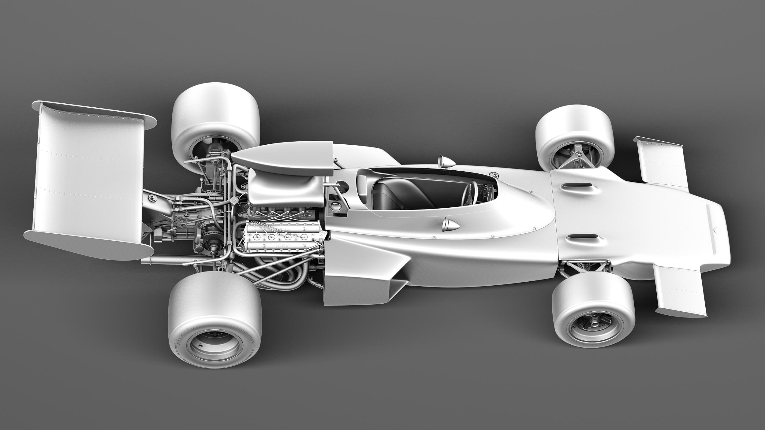 Lotus 72D John Player Special 1970-1975199 3D Model by SQUIR
