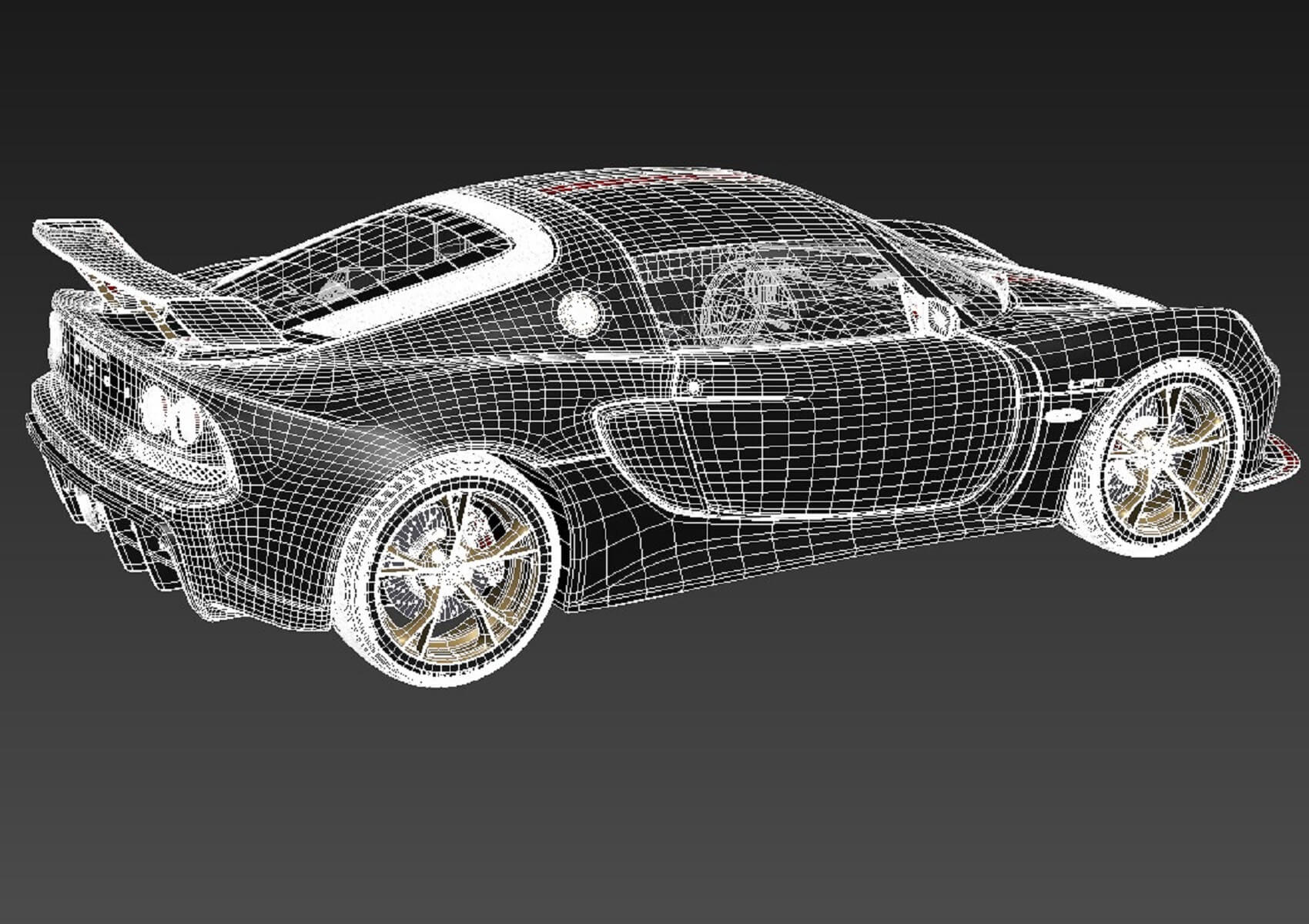 Lotus Exige LF1 2014 - 3D Model by SQUIR