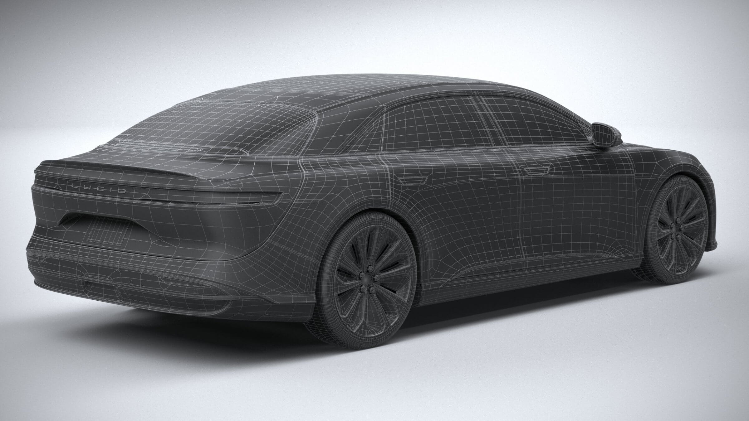 Lucid Air 2021 - 3D Model by SQUIR