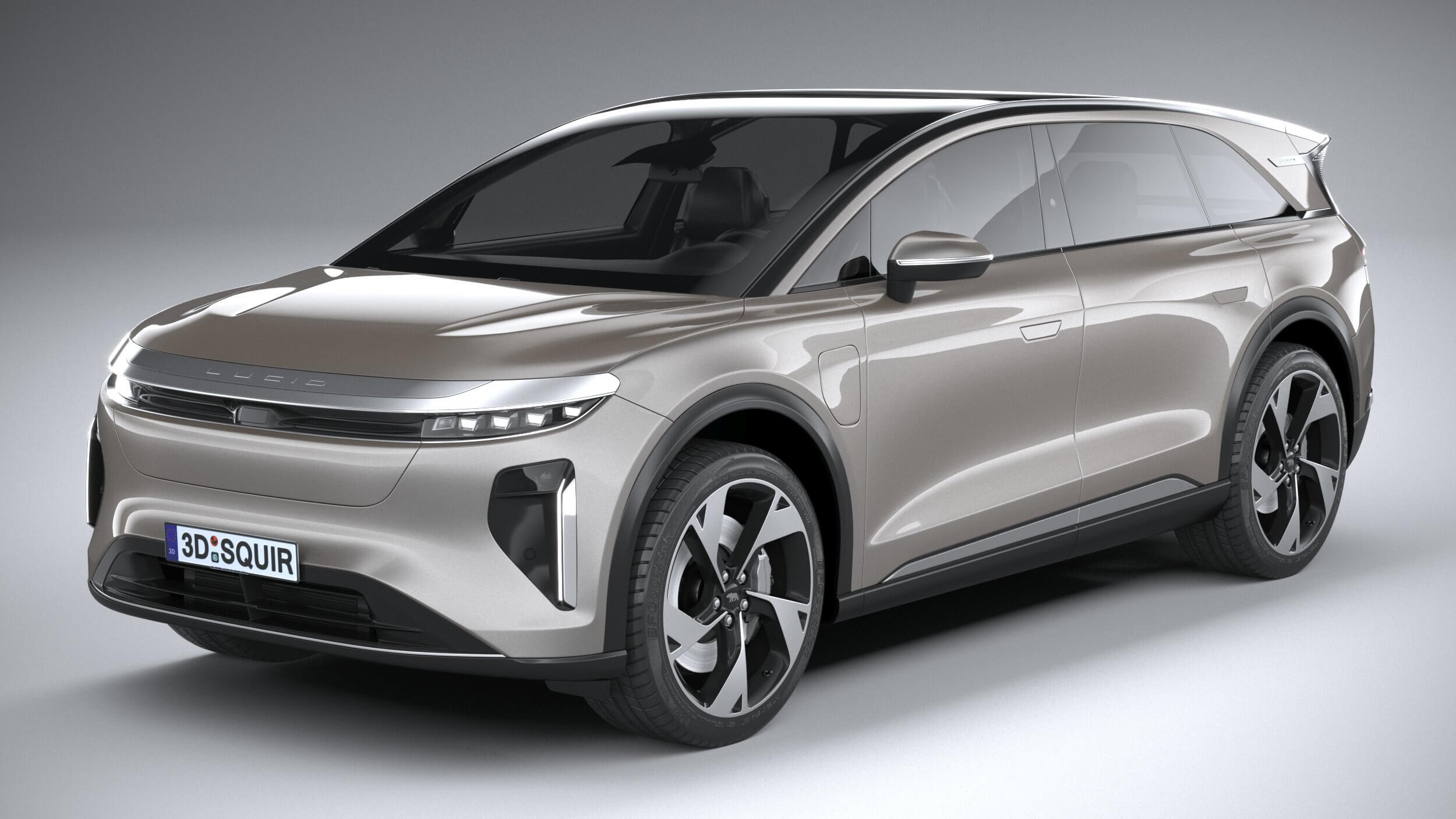 Lucid Gravity 2025 - 3D Model by SQUIR