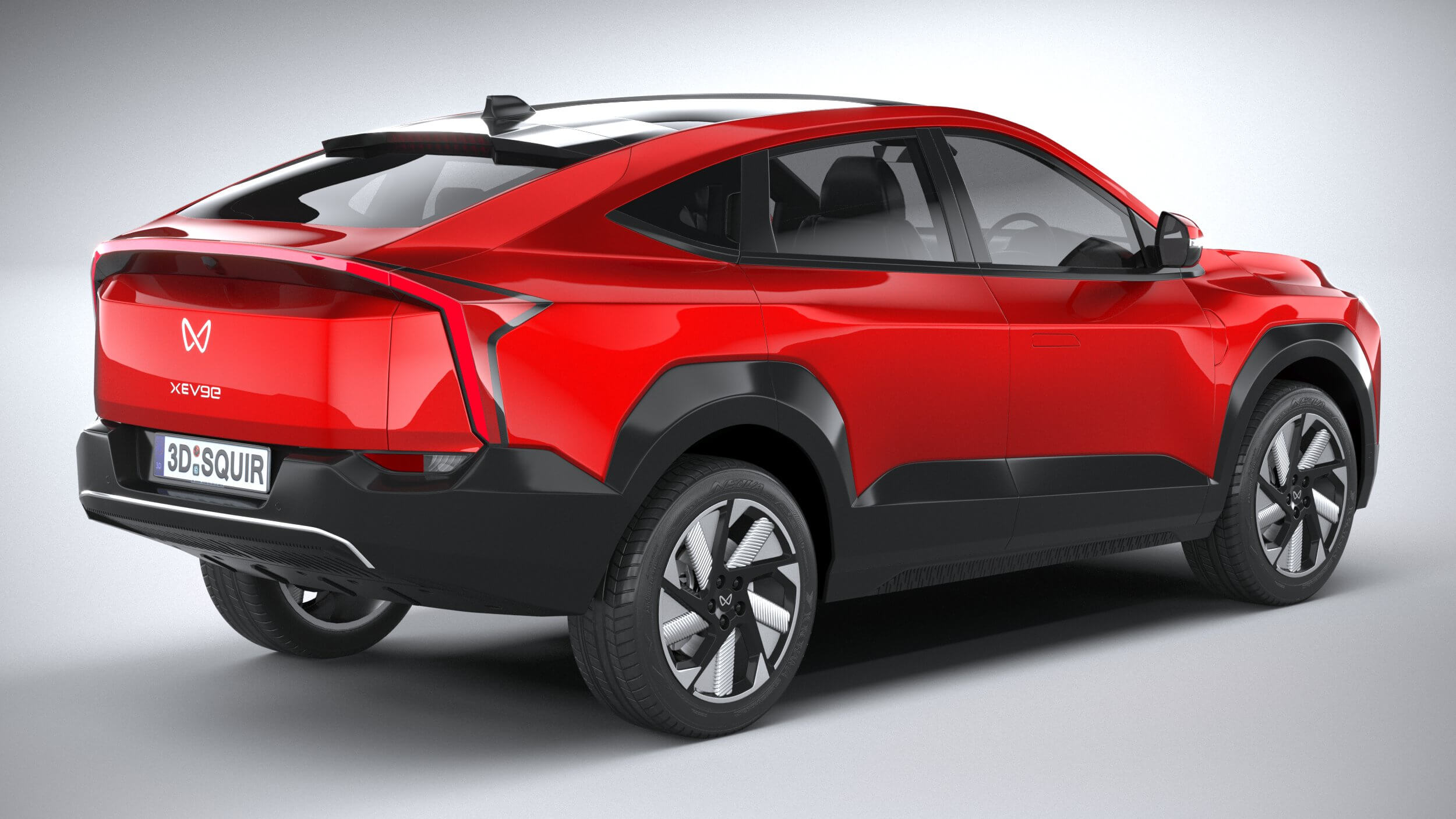Mahindra Xev 9E 2025 - 3D Model by SQUIR