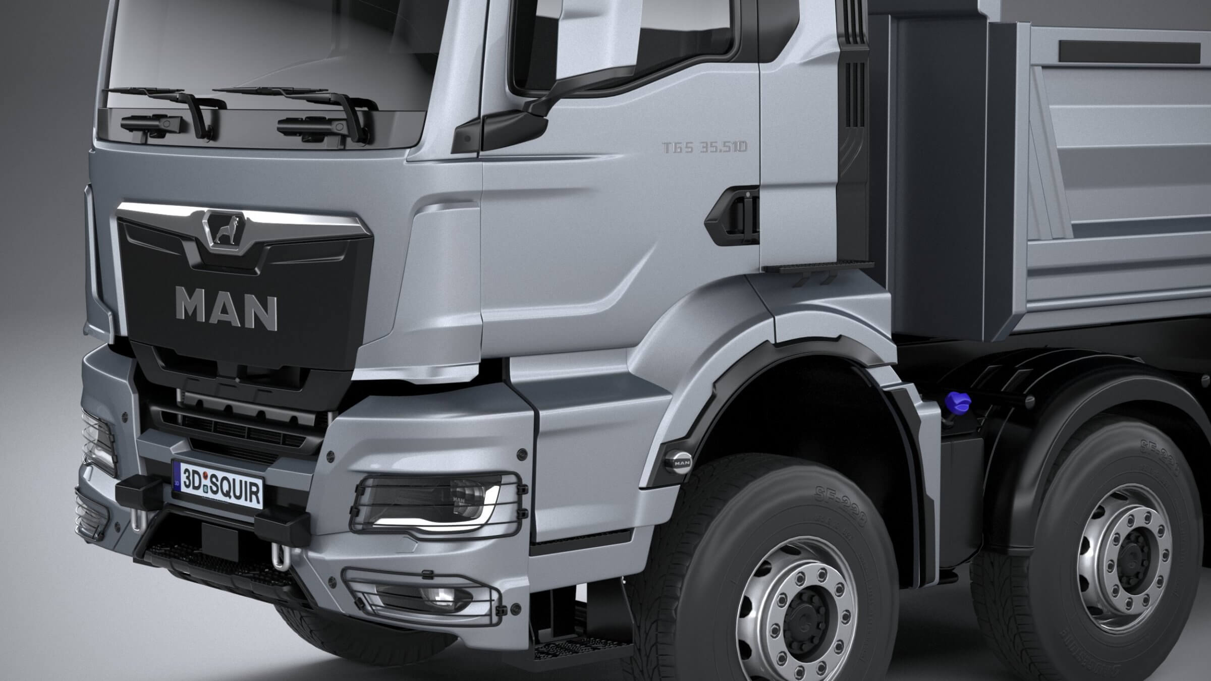 Man TGS 2021 - 3D Model by SQUIR