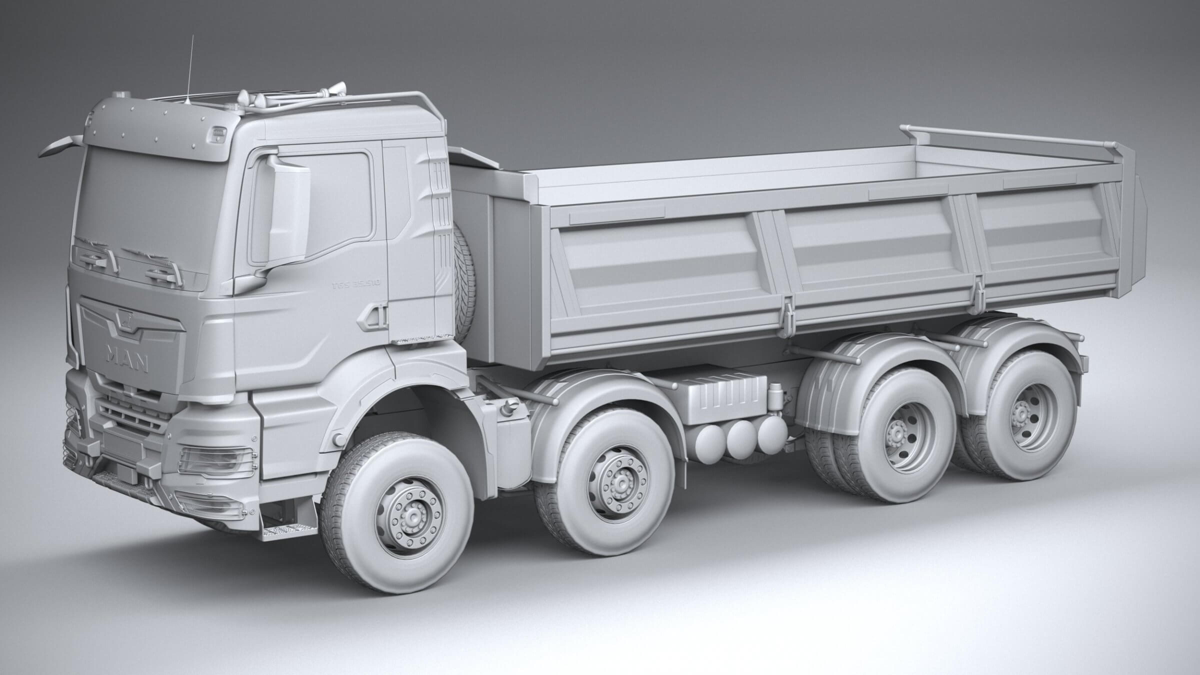 Man TGS 2021 - 3D Model by SQUIR