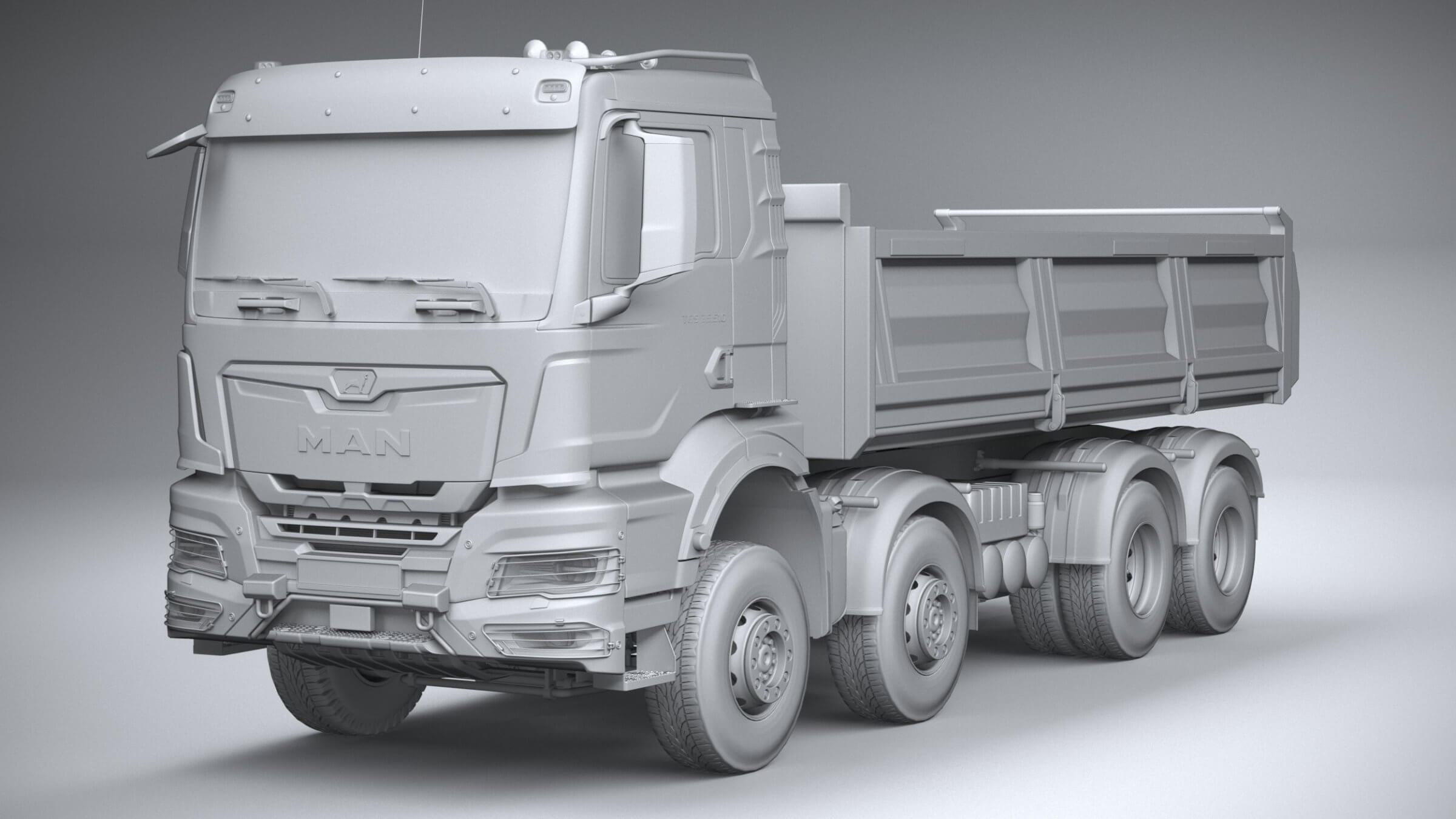 Man TGS 2021 - 3D Model by SQUIR