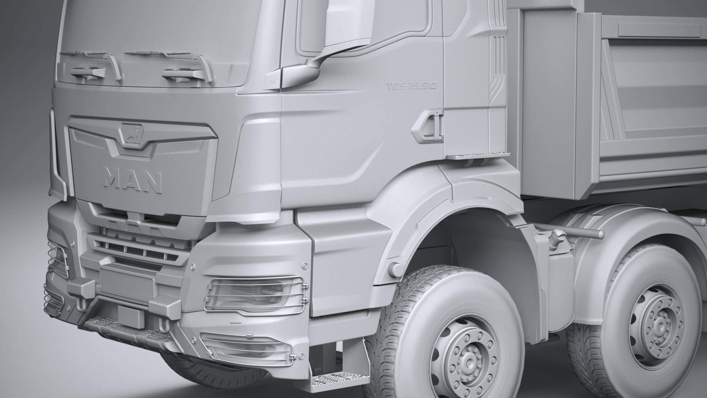 Man TGS 2021 - 3D Model by SQUIR