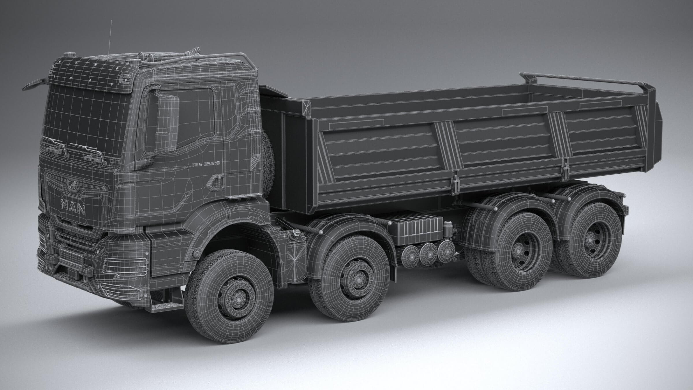 Man TGS 2021 - 3D Model by SQUIR