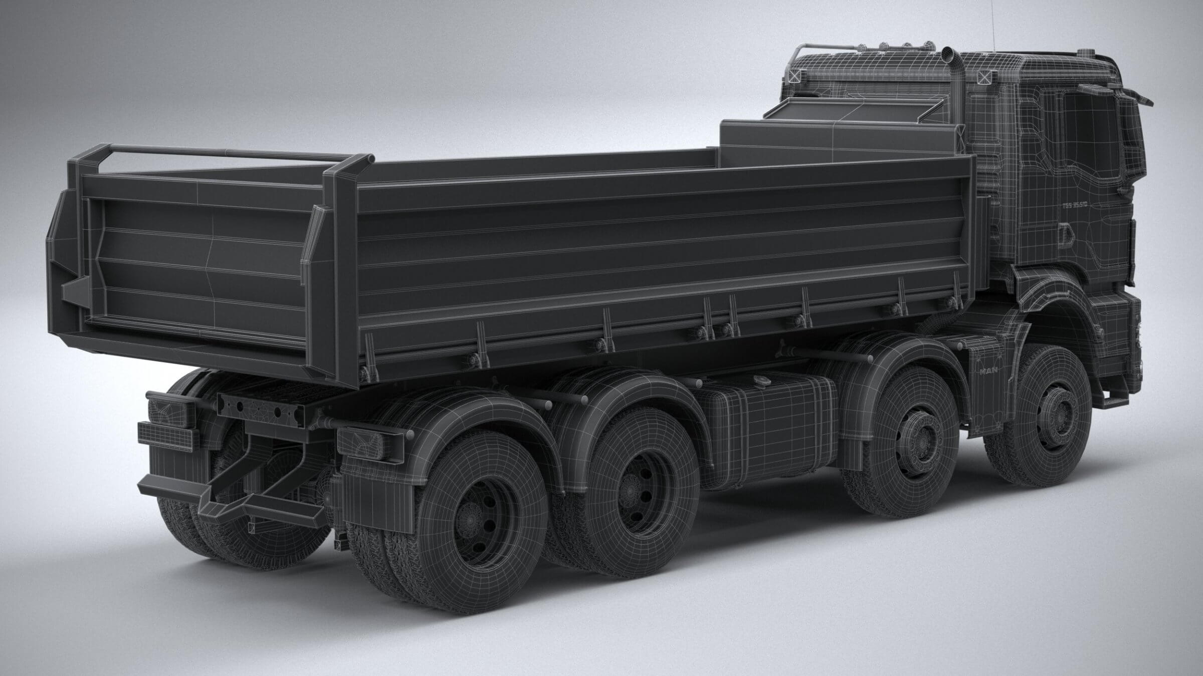 Man TGS 2021 - 3D Model by SQUIR