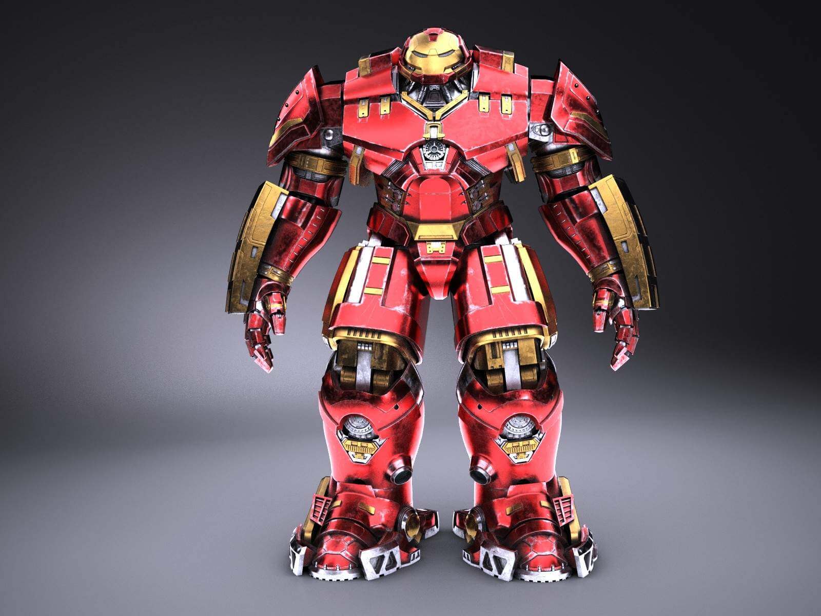 Marvel Iron Man Hulkbuster - 3D Model by SQUIR