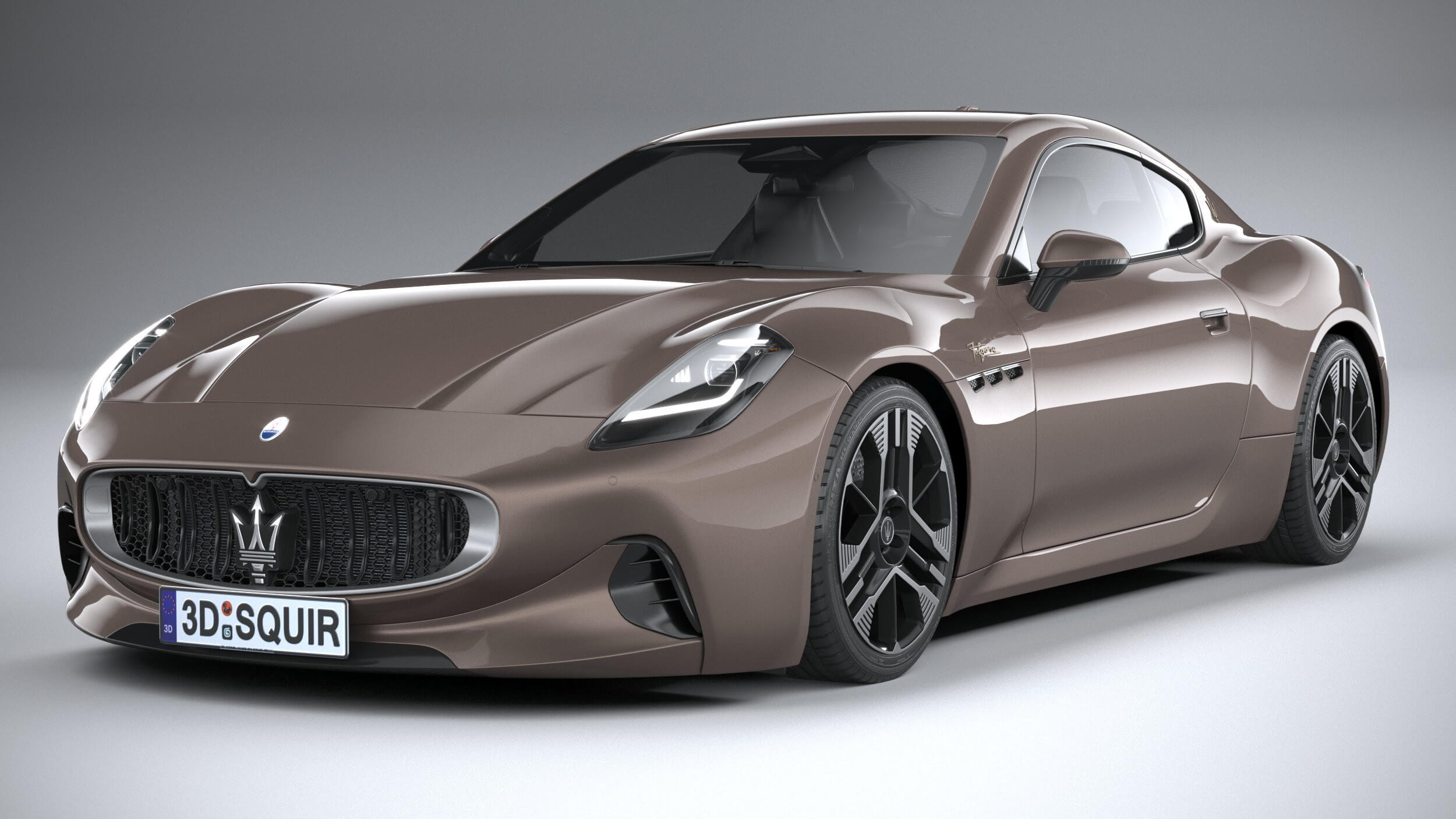 Maserati GranTurismo Folgore 2023 - 3D Model by SQUIR