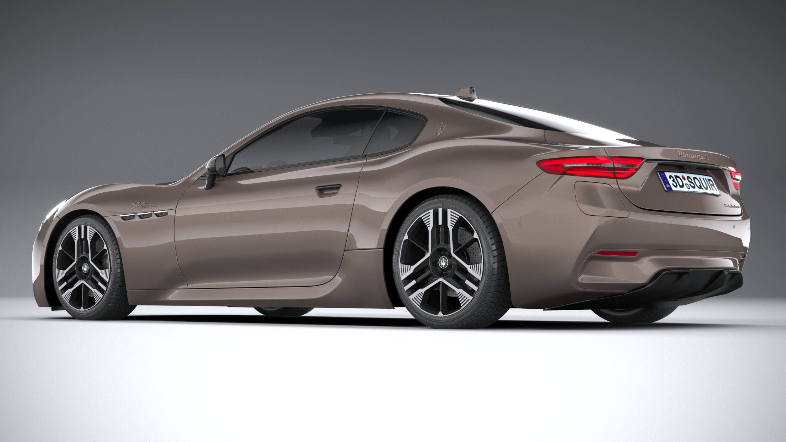 Maserati GranTurismo Folgore 2023 - 3D Model by SQUIR