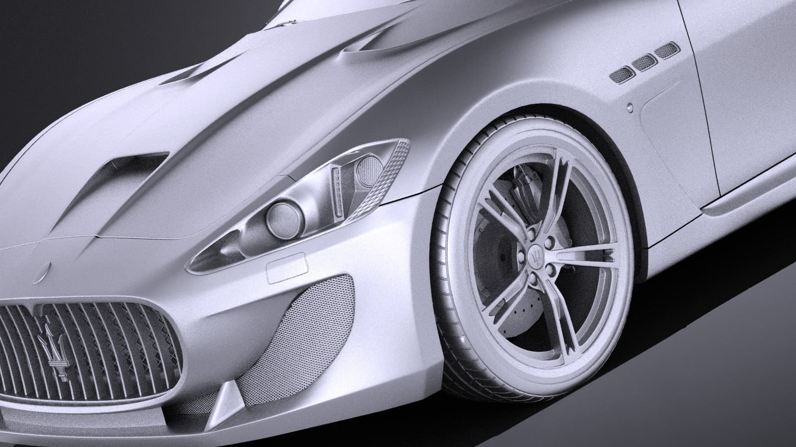 Maserati GranTurismo MC Stradale 2016 (V-Ray) 3D Model by SQUIR