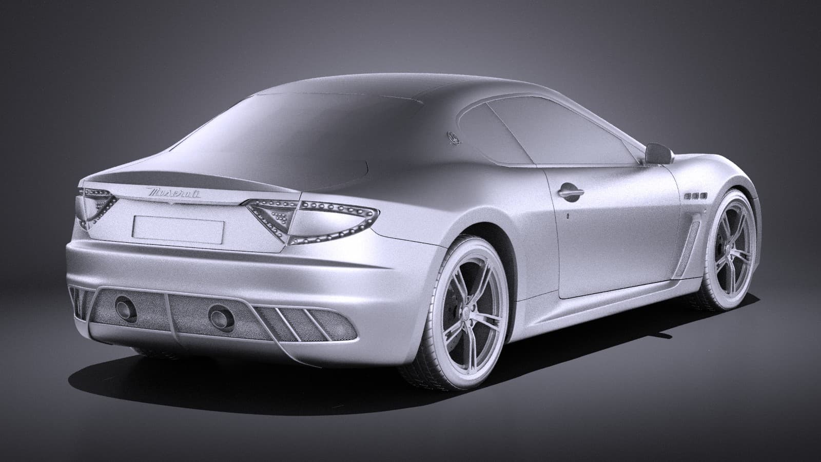 Maserati GranTurismo MC Stradale 2016 (V-Ray) 3D Model by SQUIR