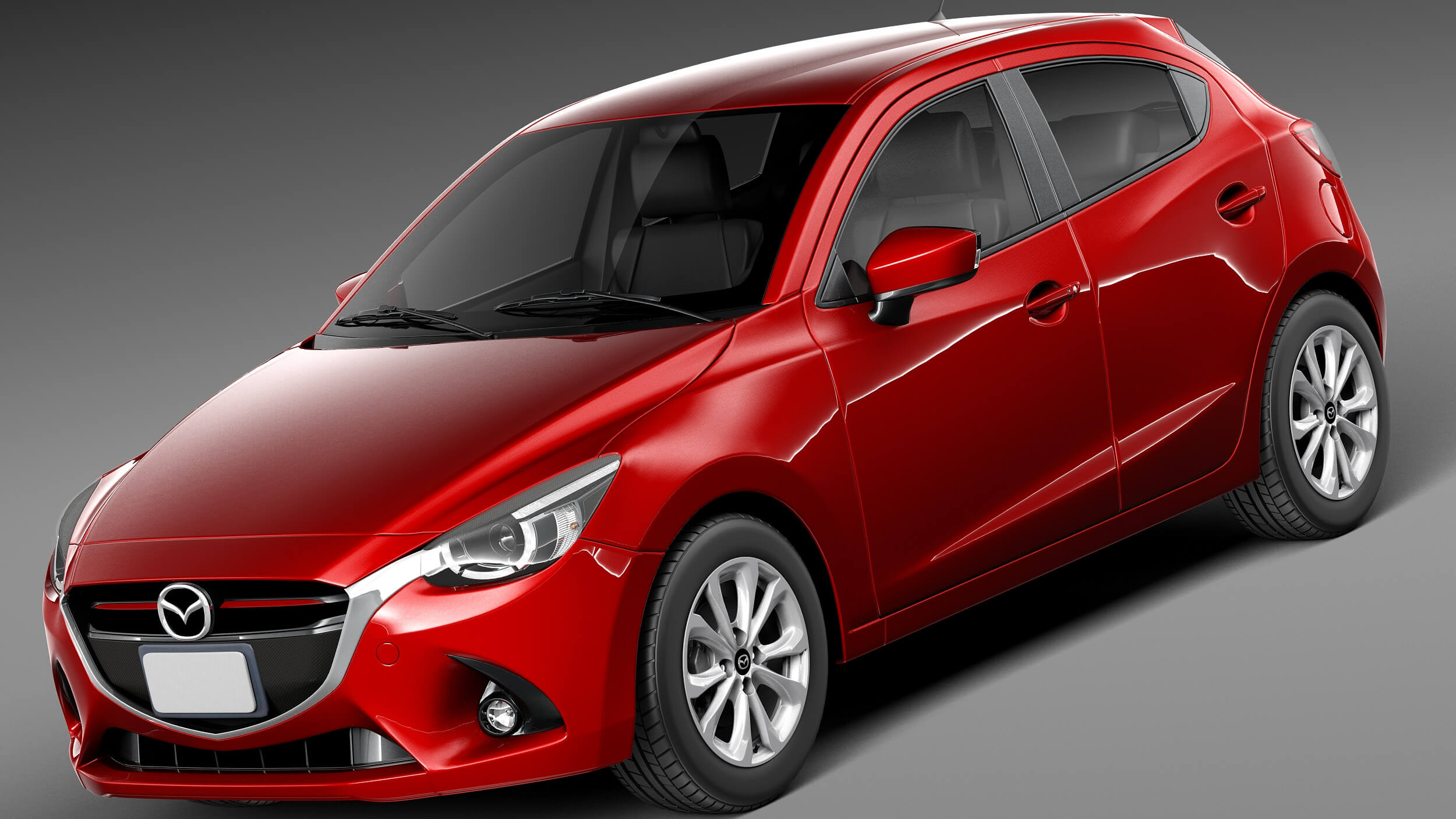 Mazda 2 2015 - 3D Model by SQUIR