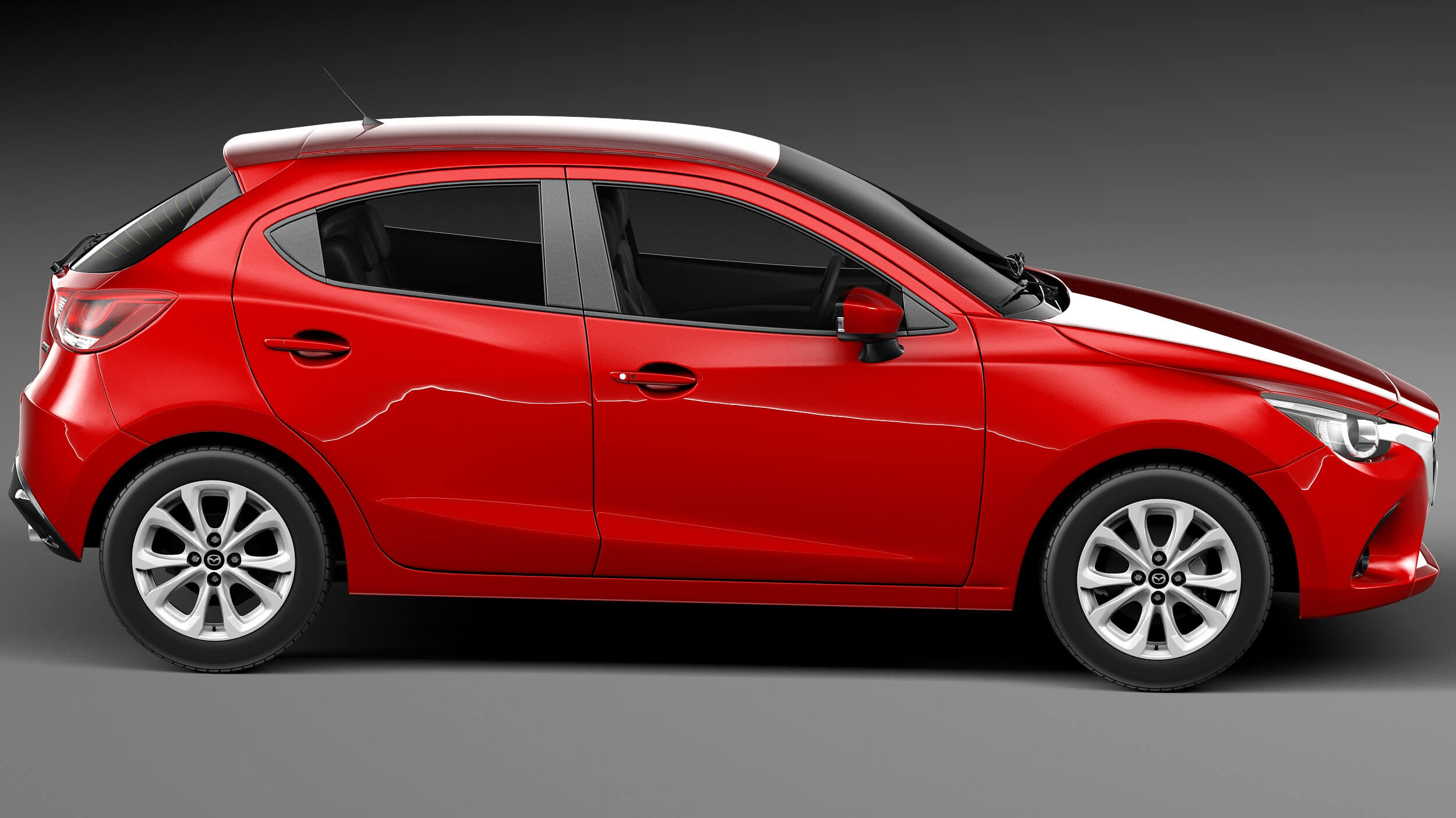 Mazda 2 2015 - 3D Model by SQUIR
