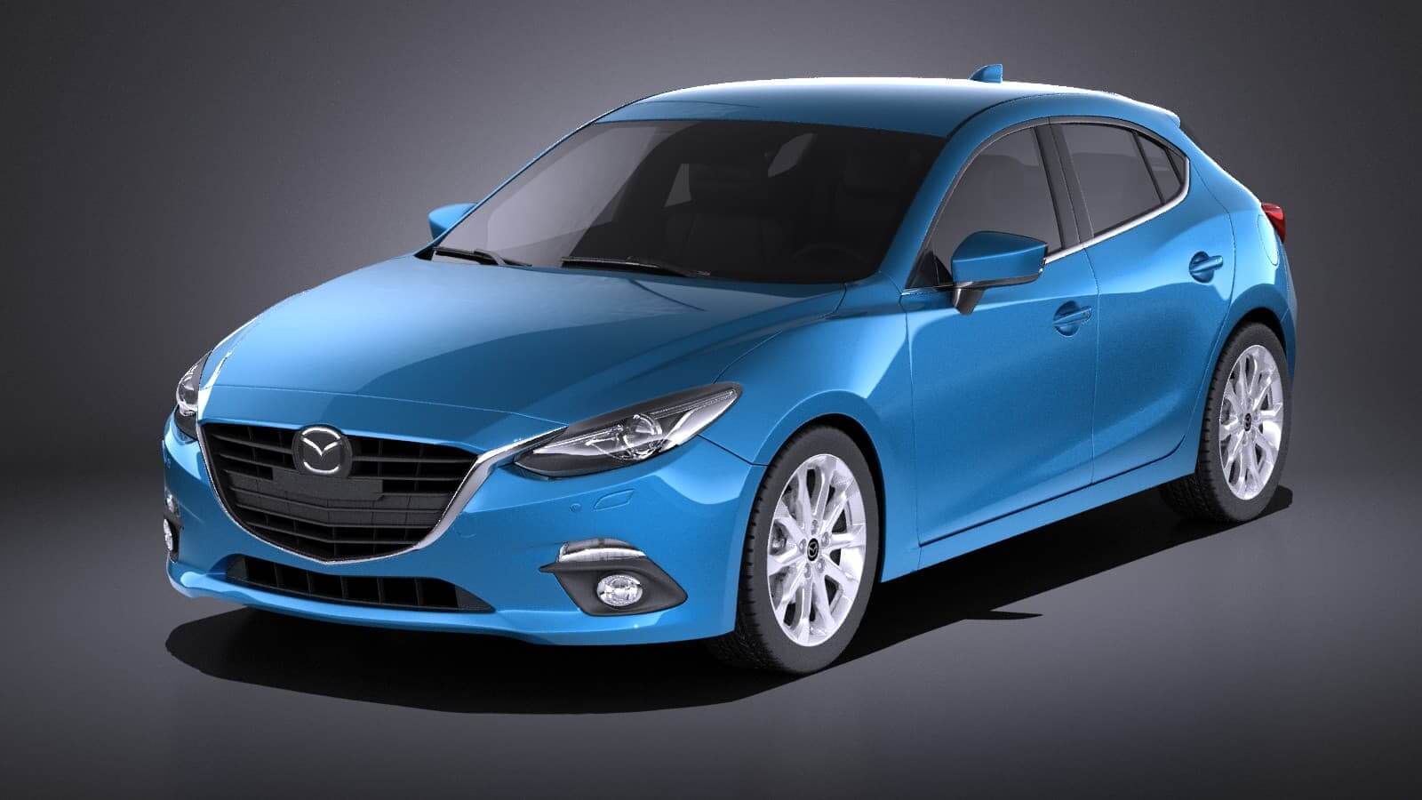 Mazda 3 Hatchback 2016 (V-Ray) 3D Model by SQUIR