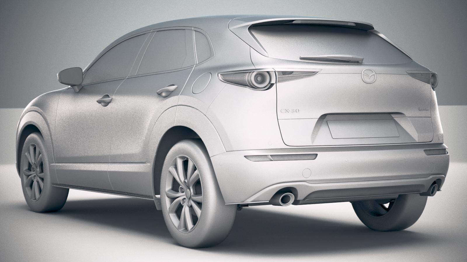 Mazda CX-30 2020 3D Model by SQUIR