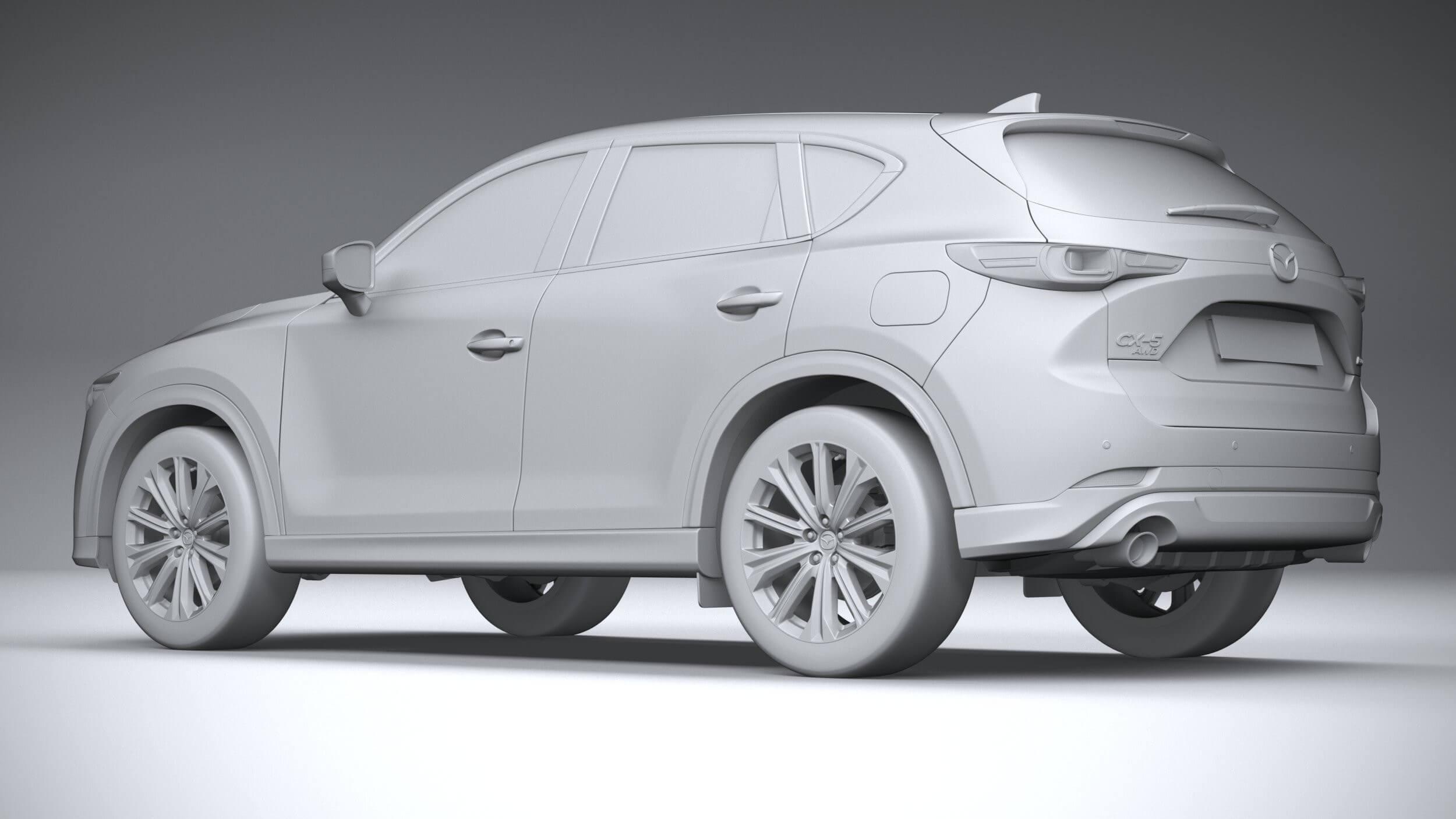 Mazda CX-5 2023 Mazda 3D Model by SQUIR