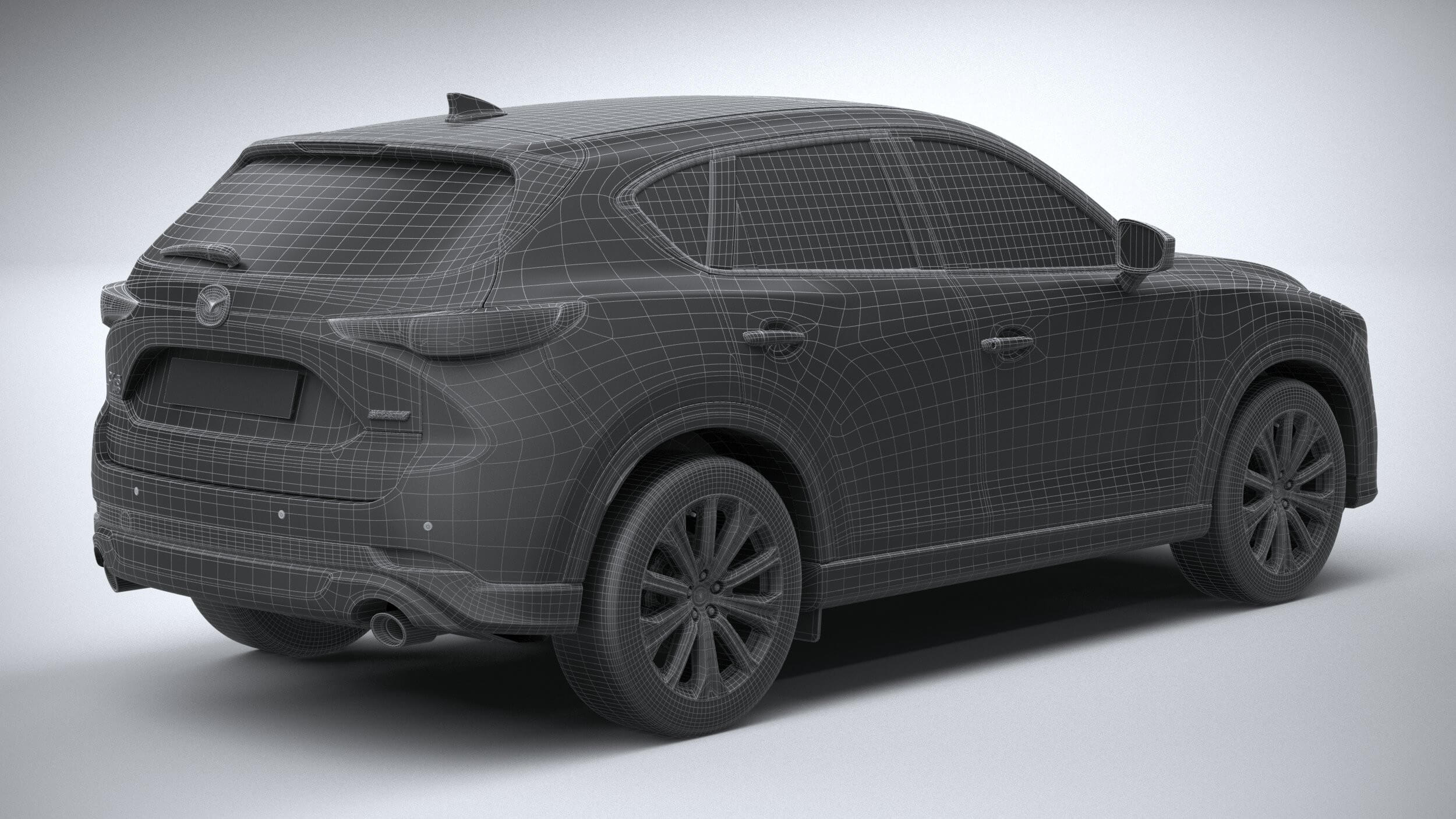 Mazda CX-5 2023 Mazda 3D Model by SQUIR
