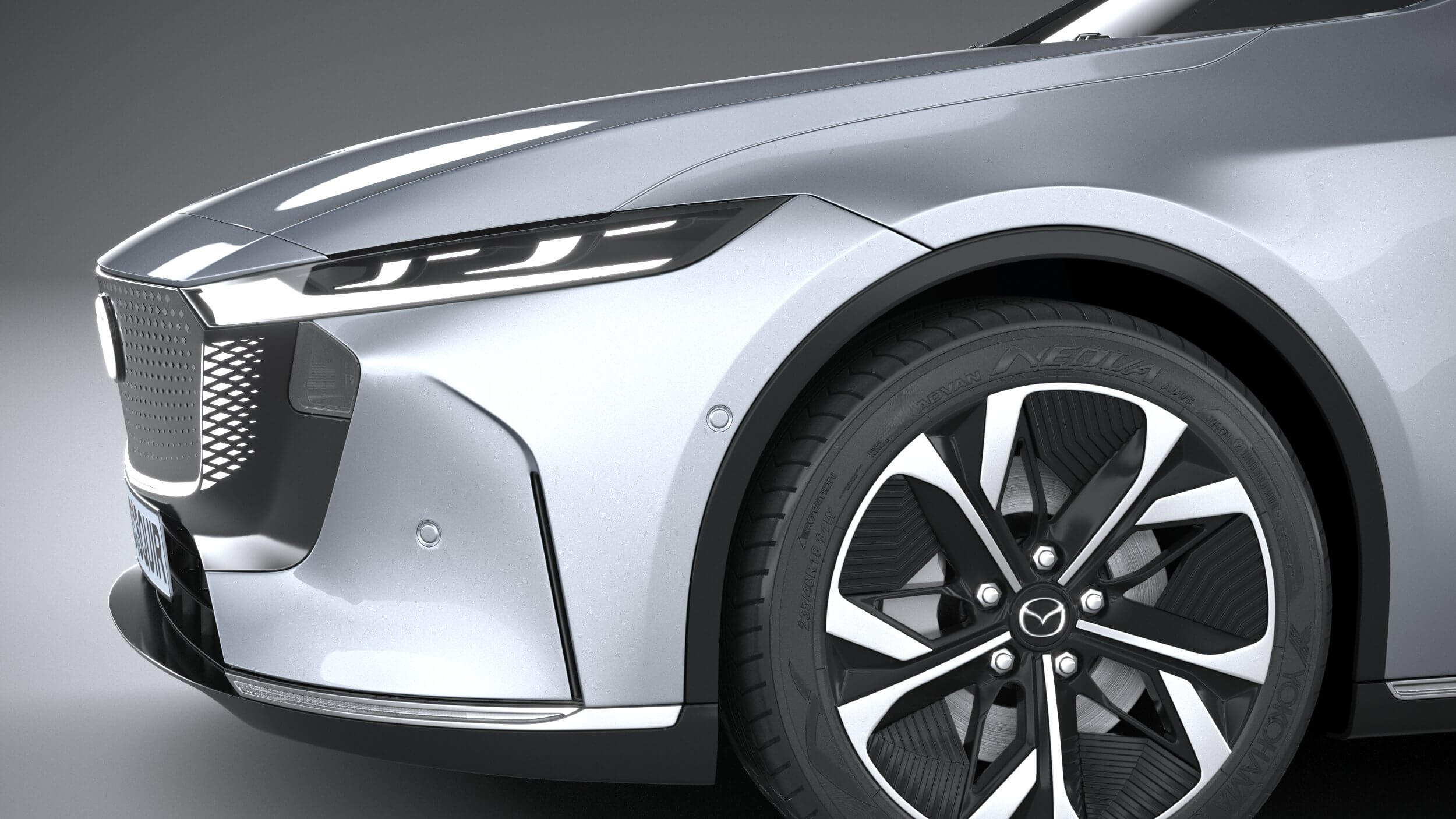 Mazda EZ-6 2025 3D Model by SQUIR