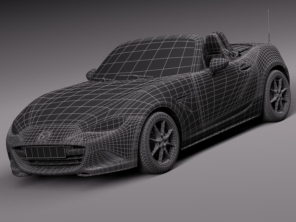 Mazda MX-5 2016 3D Model by SQUIR
