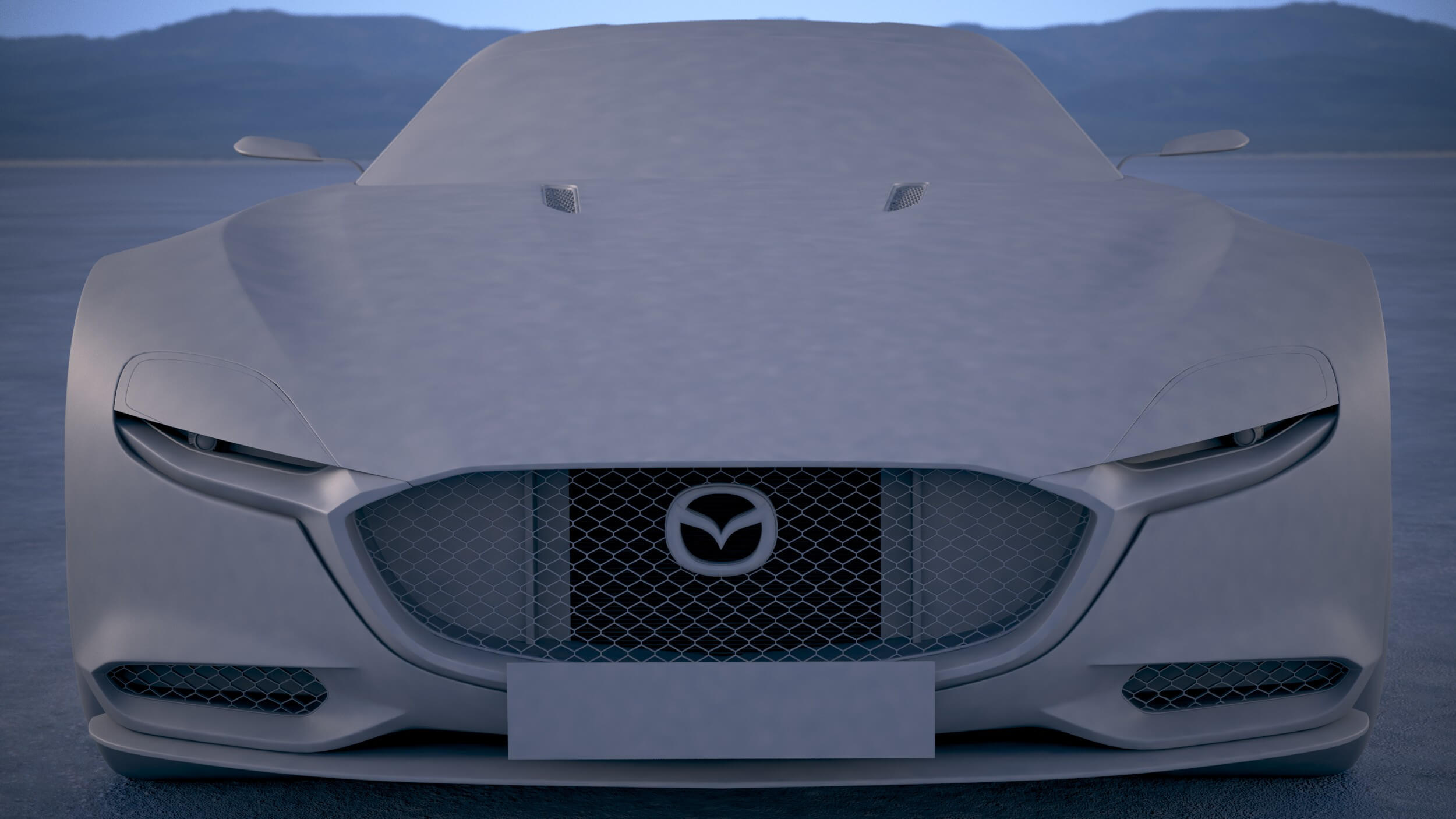 Mazda RX-Vision Concept 2015 3D Model by SQUIR