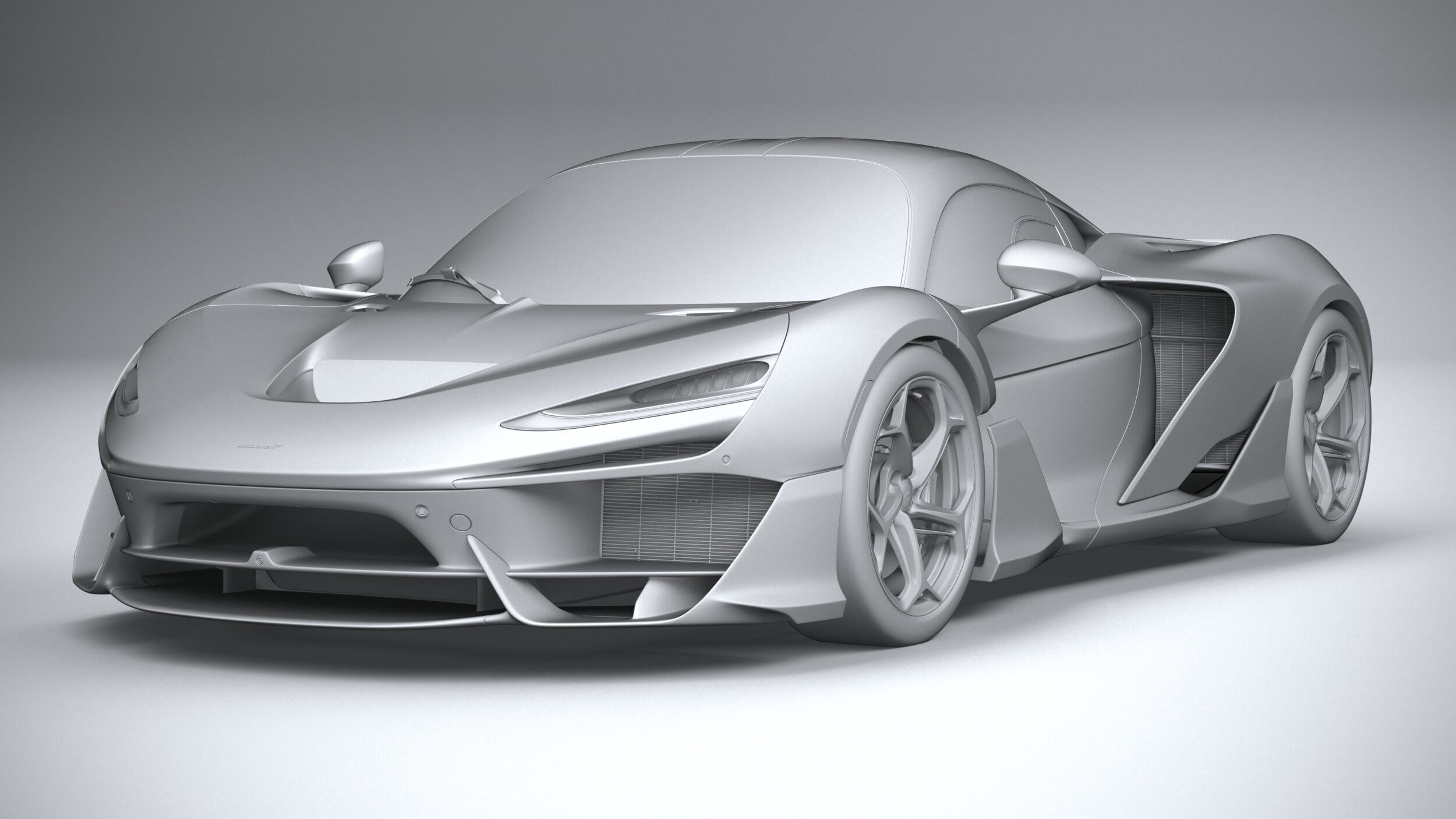 McLaren W1 2025 - 3D Model by SQUIR