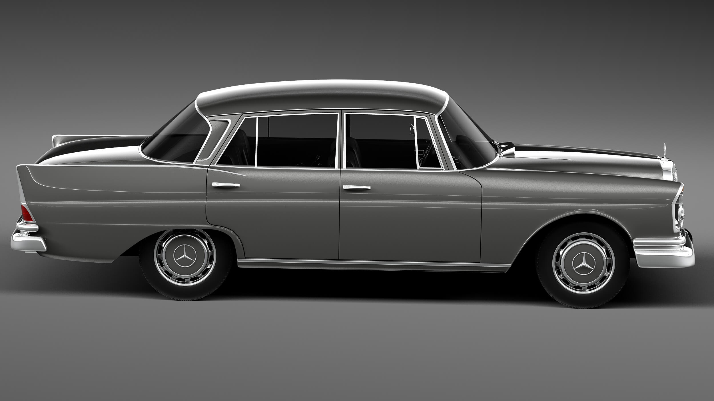 Mercedes-Benz 300SE W112 1961-1965 3D Model by SQUIR