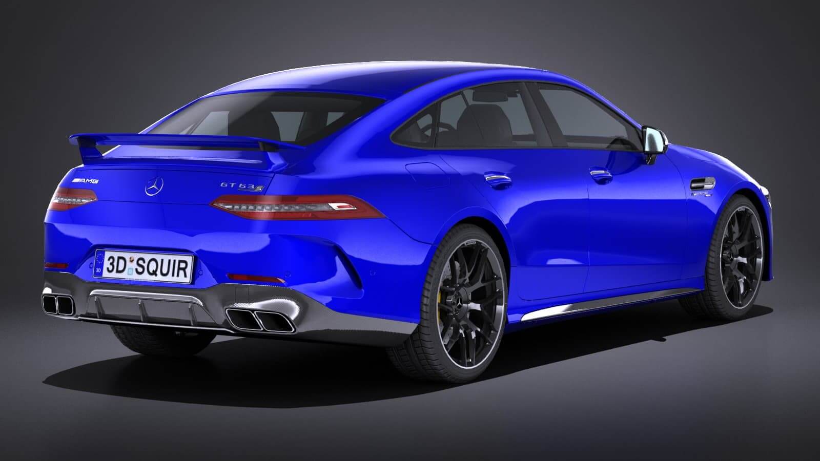 Mercedes AMG GT63 2019 - 3D Model by SQUIR
