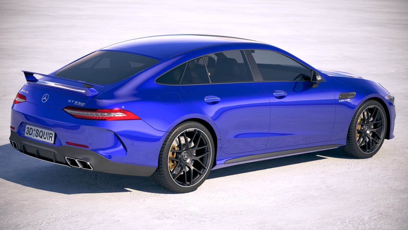 Mercedes-Benz AMG GT63 2019 3D Model by SQUIR