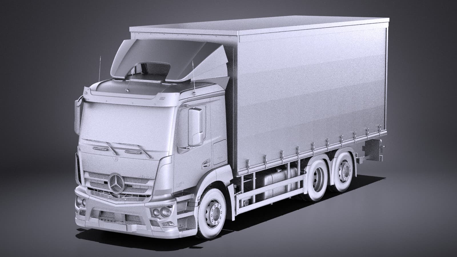 Mercedes Antos Box 2017 (V-Ray) 3D Model by SQUIR