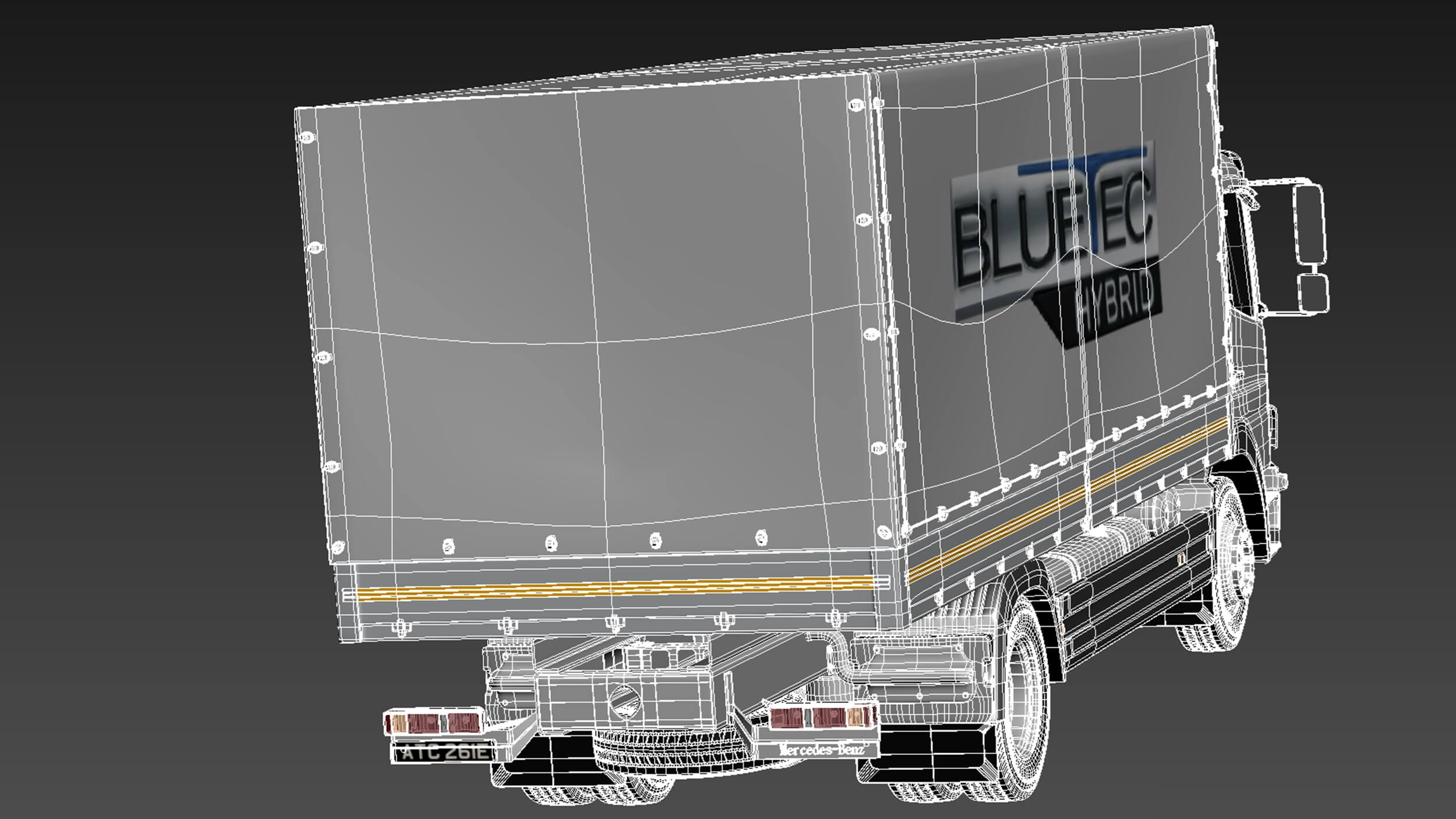 Mercedes Atego 2013 - 3D Model by SQUIR