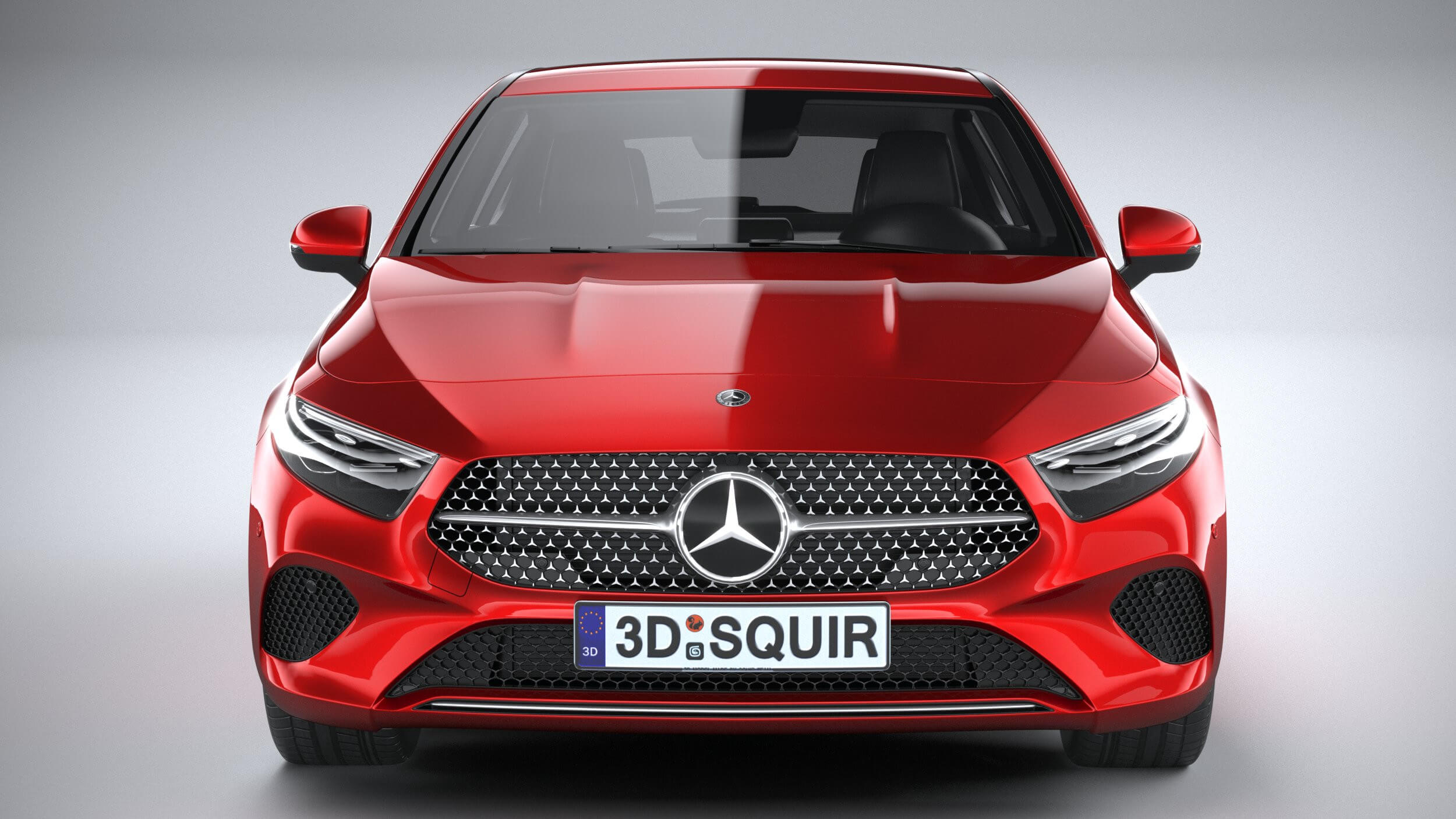 Mercedes-Benz A-Class Regular 2023 3D Model by SQUIR