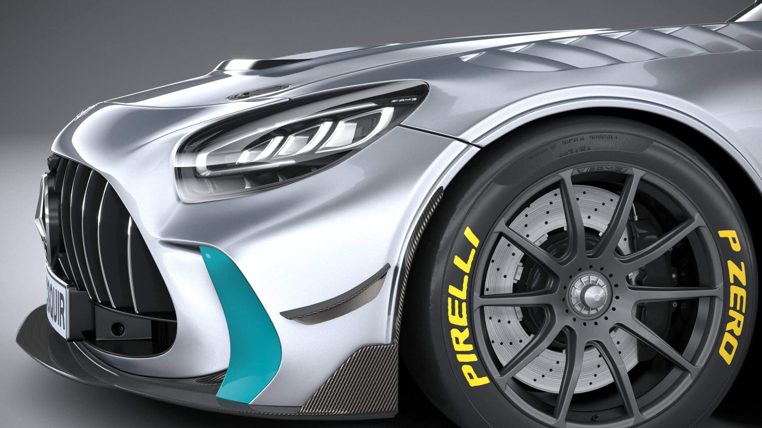 Mercedes-Benz AMG GT2 2023 3D Model by SQUIR