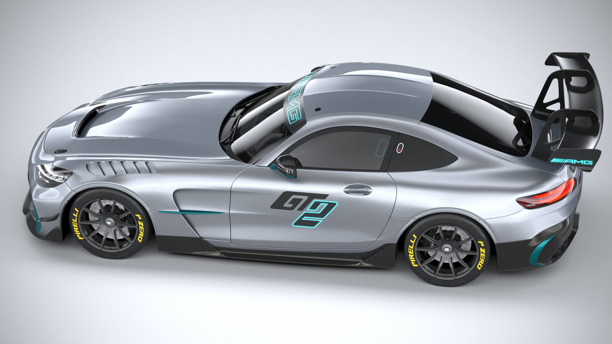Mercedes-Benz AMG GT2 2023 3D Model by SQUIR