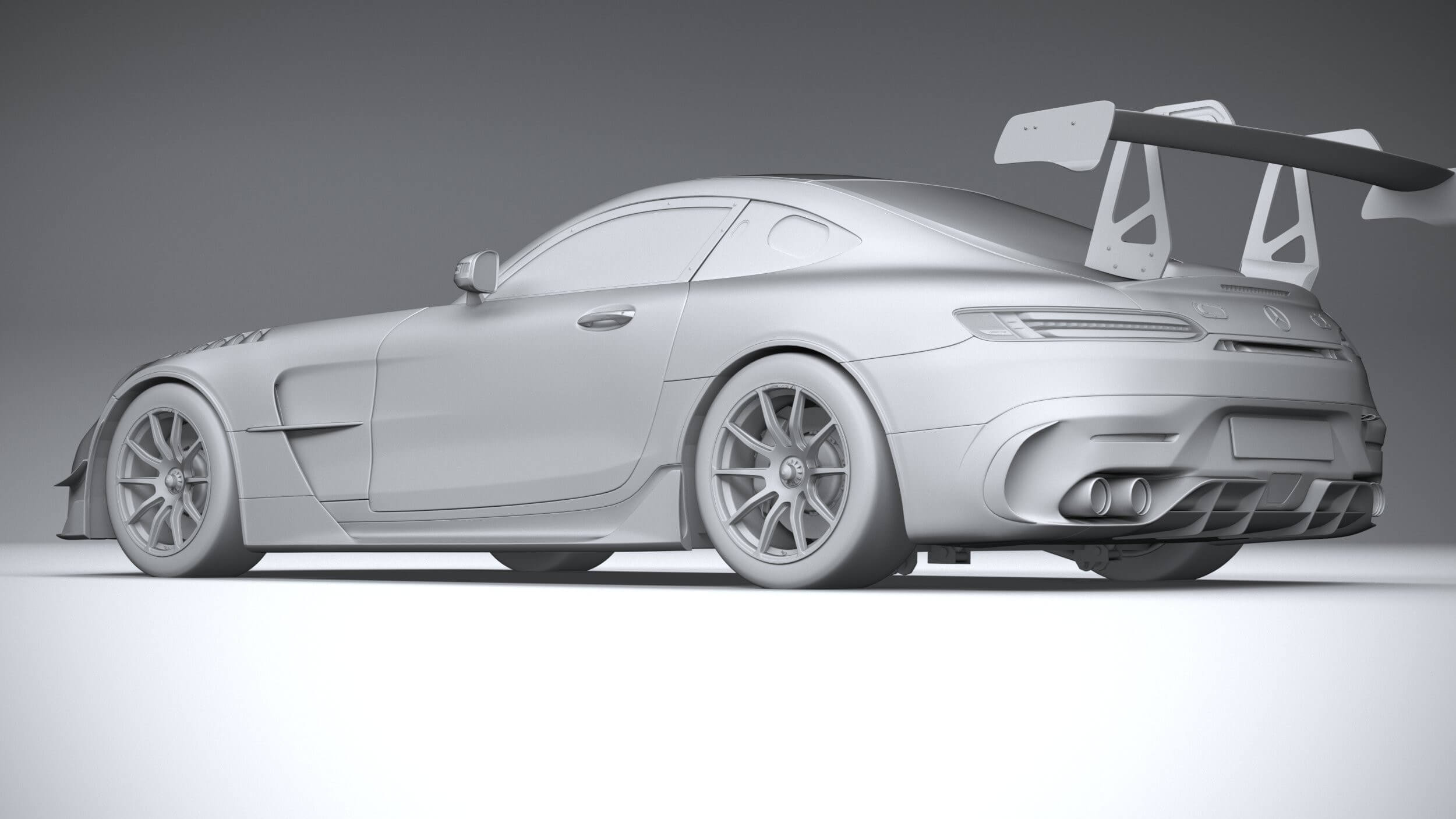 Mercedes-Benz AMG GT2 2023 3D Model by SQUIR