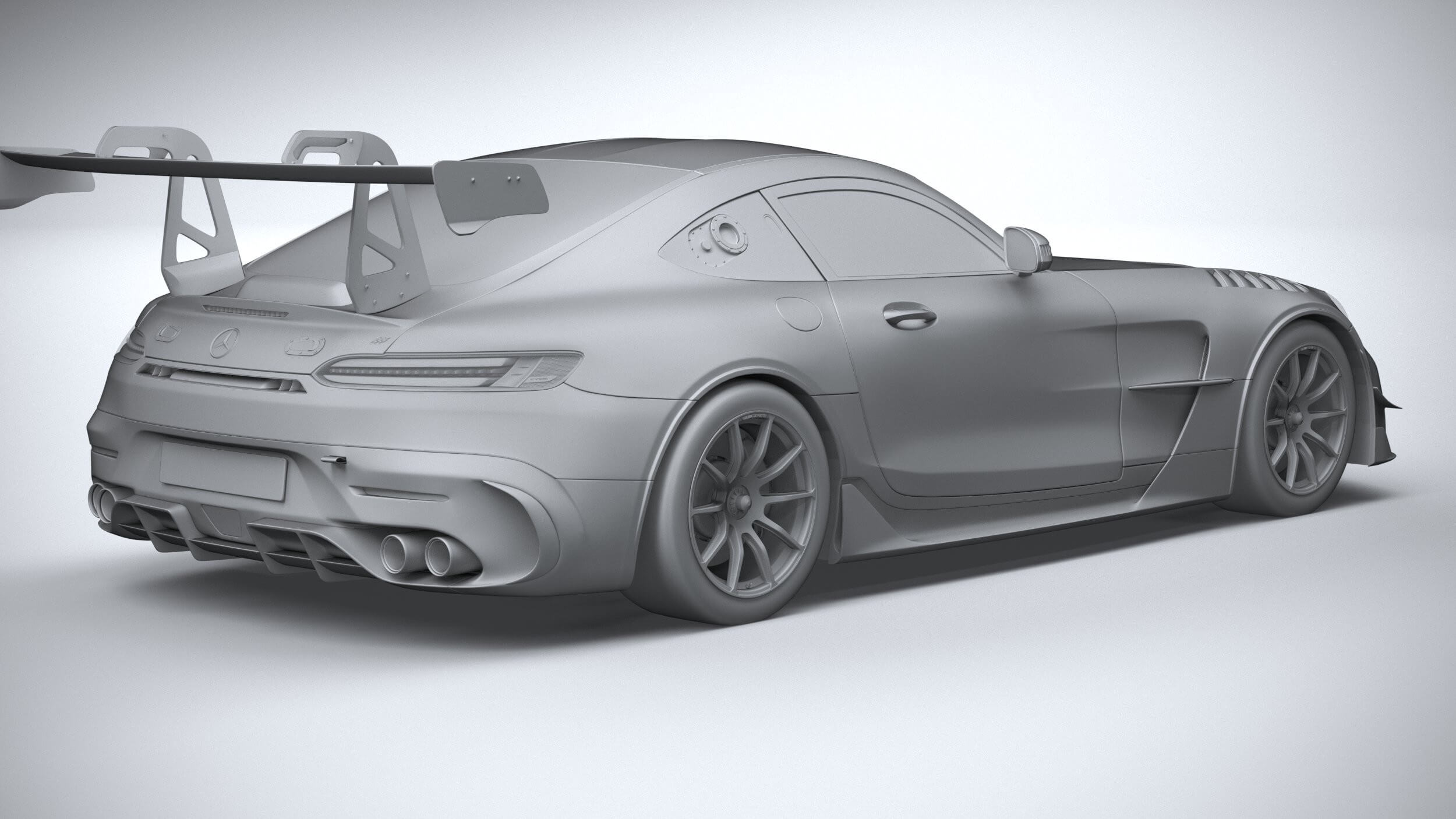 Mercedes-Benz AMG GT2 2023 3D Model by SQUIR