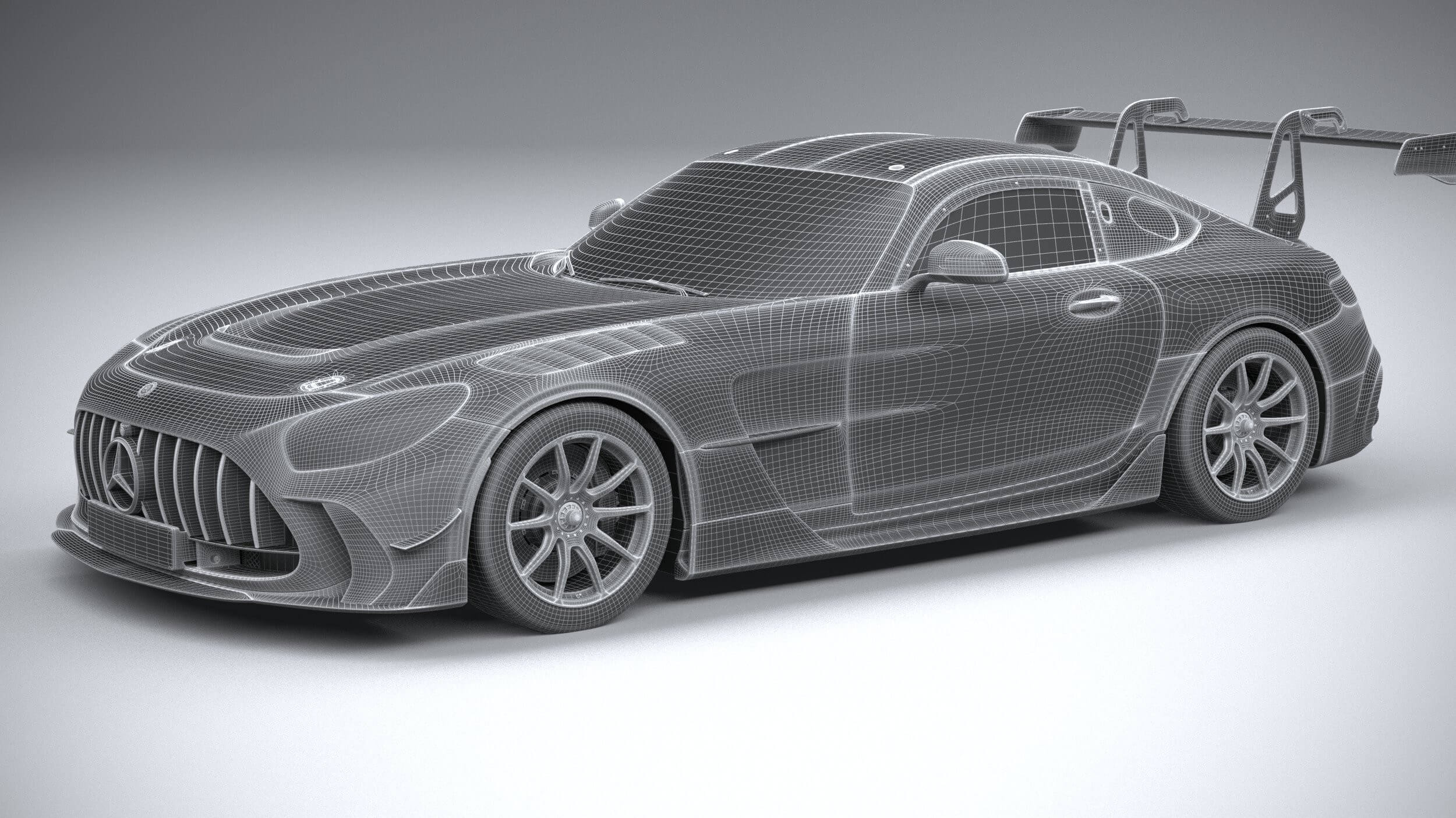 Mercedes-Benz AMG GT2 2023 3D Model by SQUIR