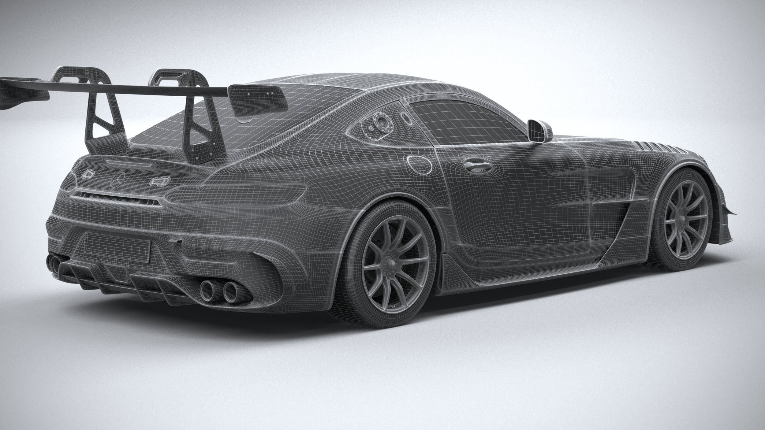 Mercedes-Benz AMG GT2 2023 3D Model by SQUIR