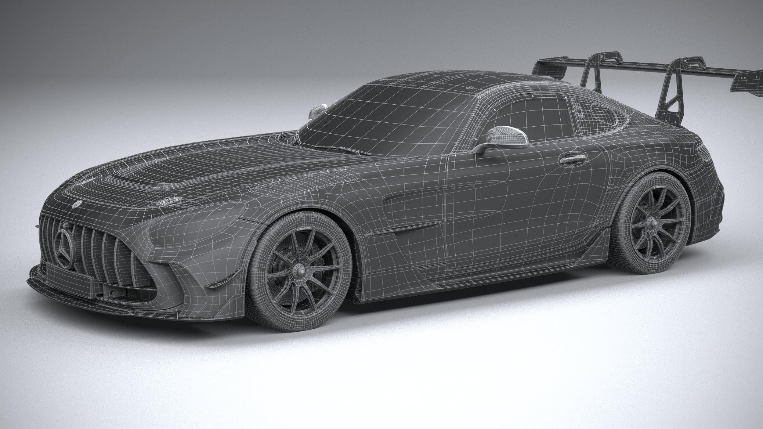 Mercedes-Benz AMG GT2 2023 3D Model by SQUIR