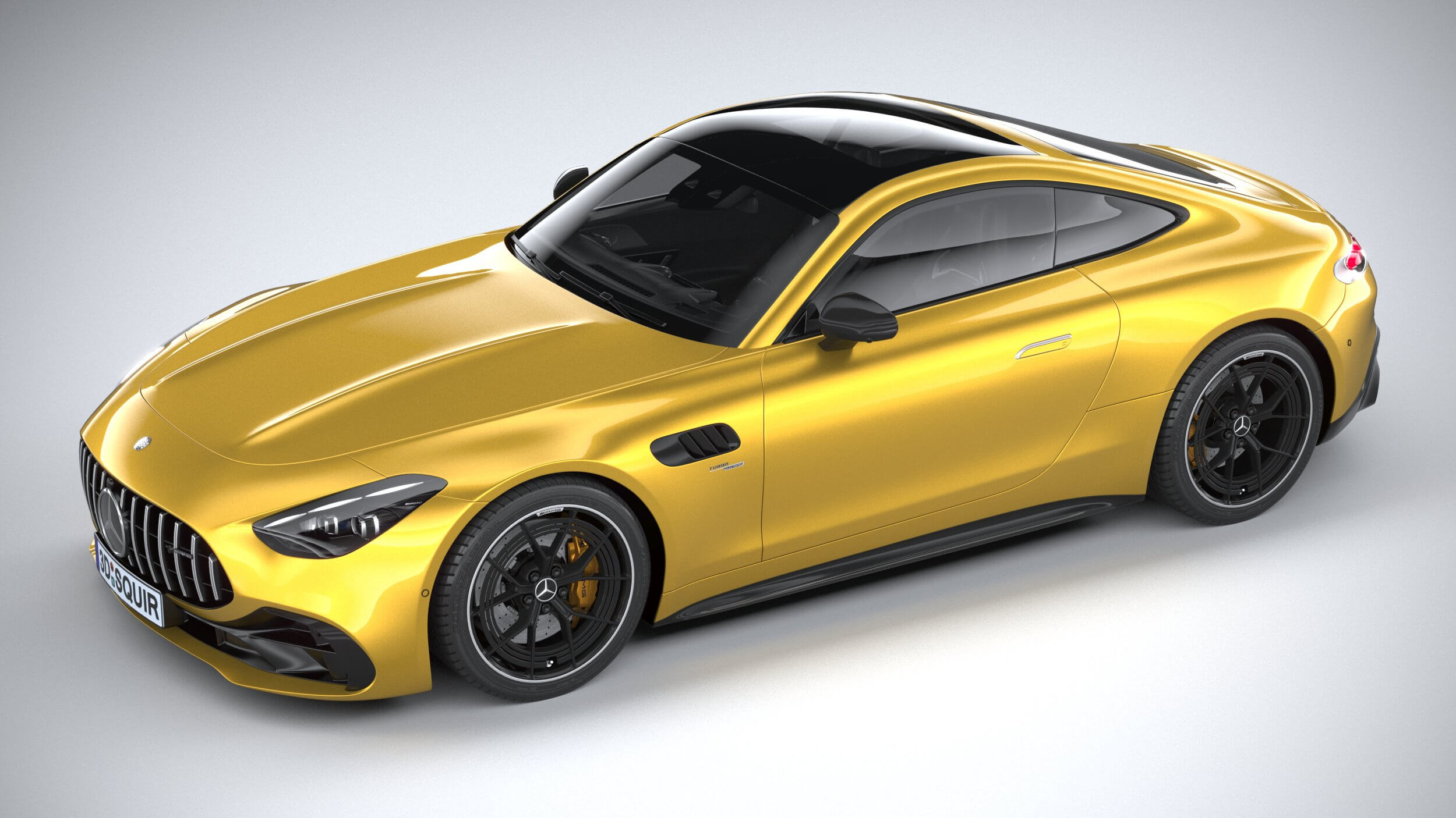 Mercedes-Benz AMG GT43 Coupe 2025 3D Model by SQUIR