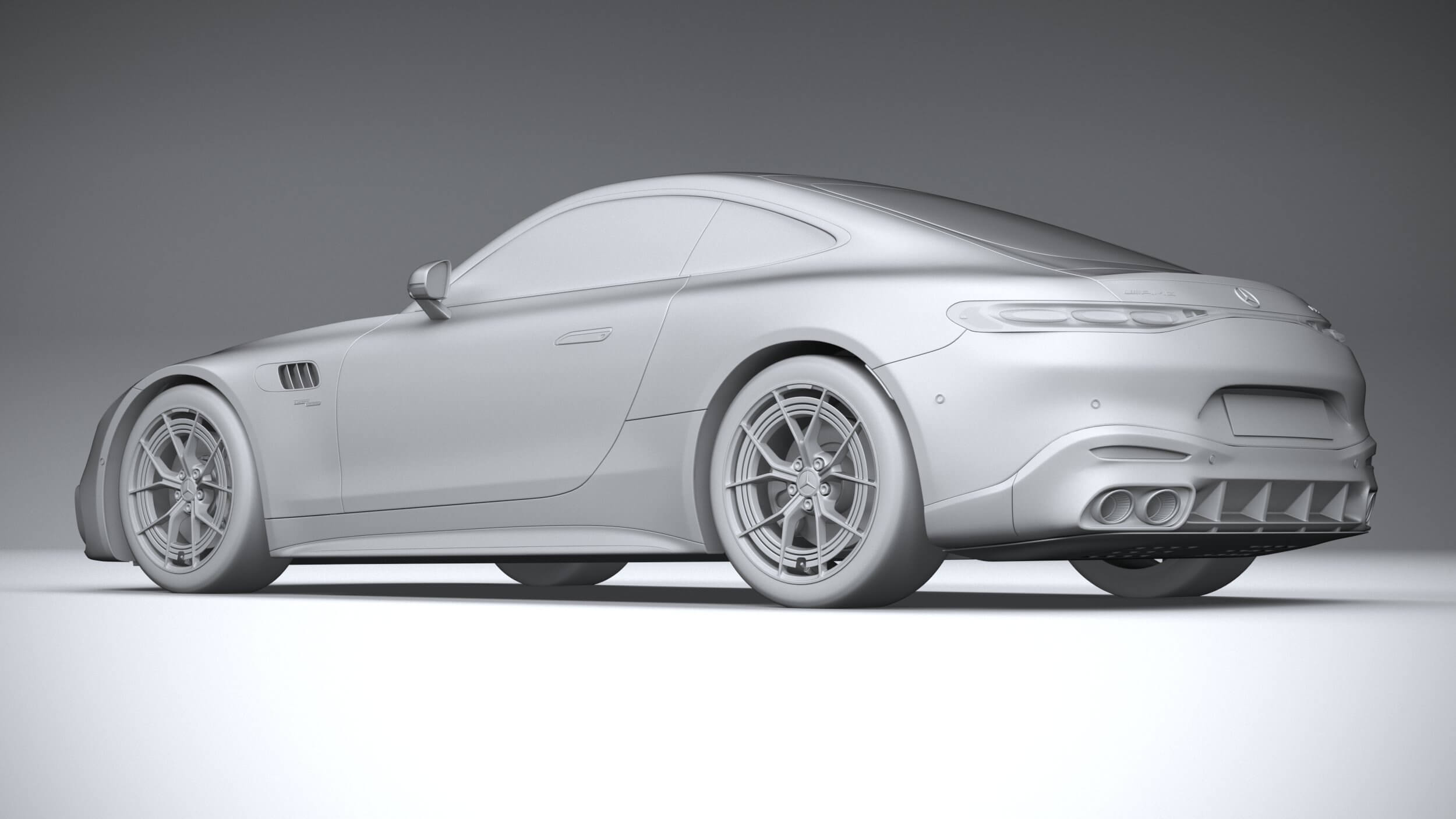 Mercedes-Benz AMG GT43 Coupe 2025 3D Model by SQUIR