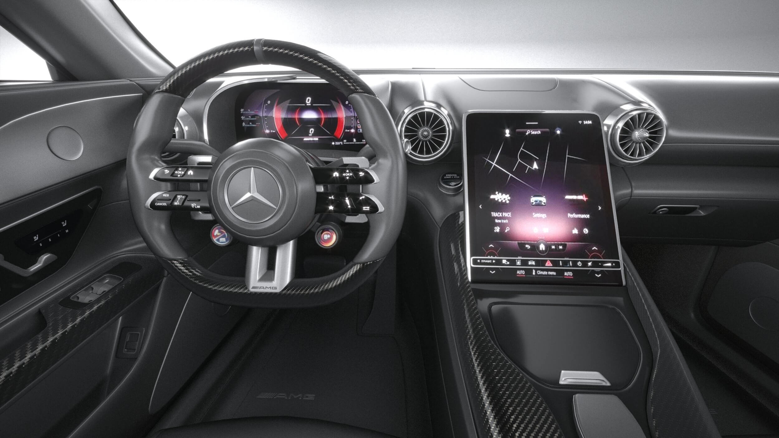 Mercedes-Benz AMG GT43 Coupe 2025 3D Model by SQUIR