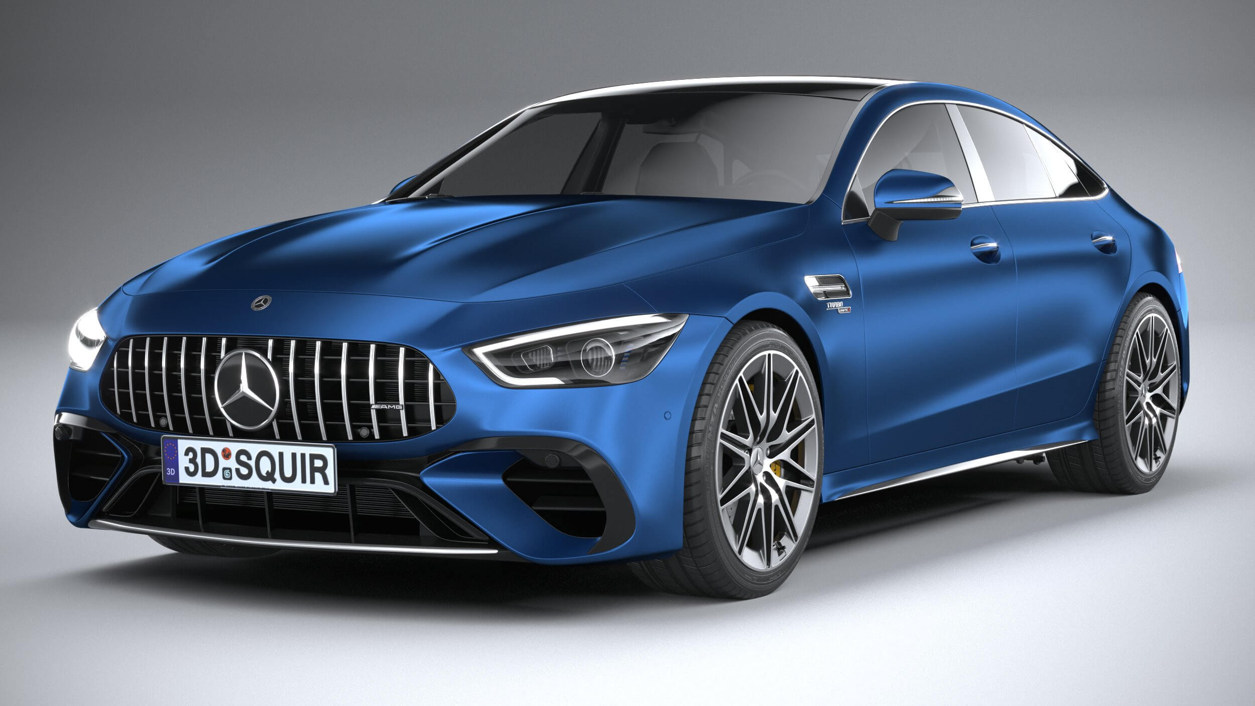 Mercedes-Benz AMG GT53 2023 3D Model by SQUIR