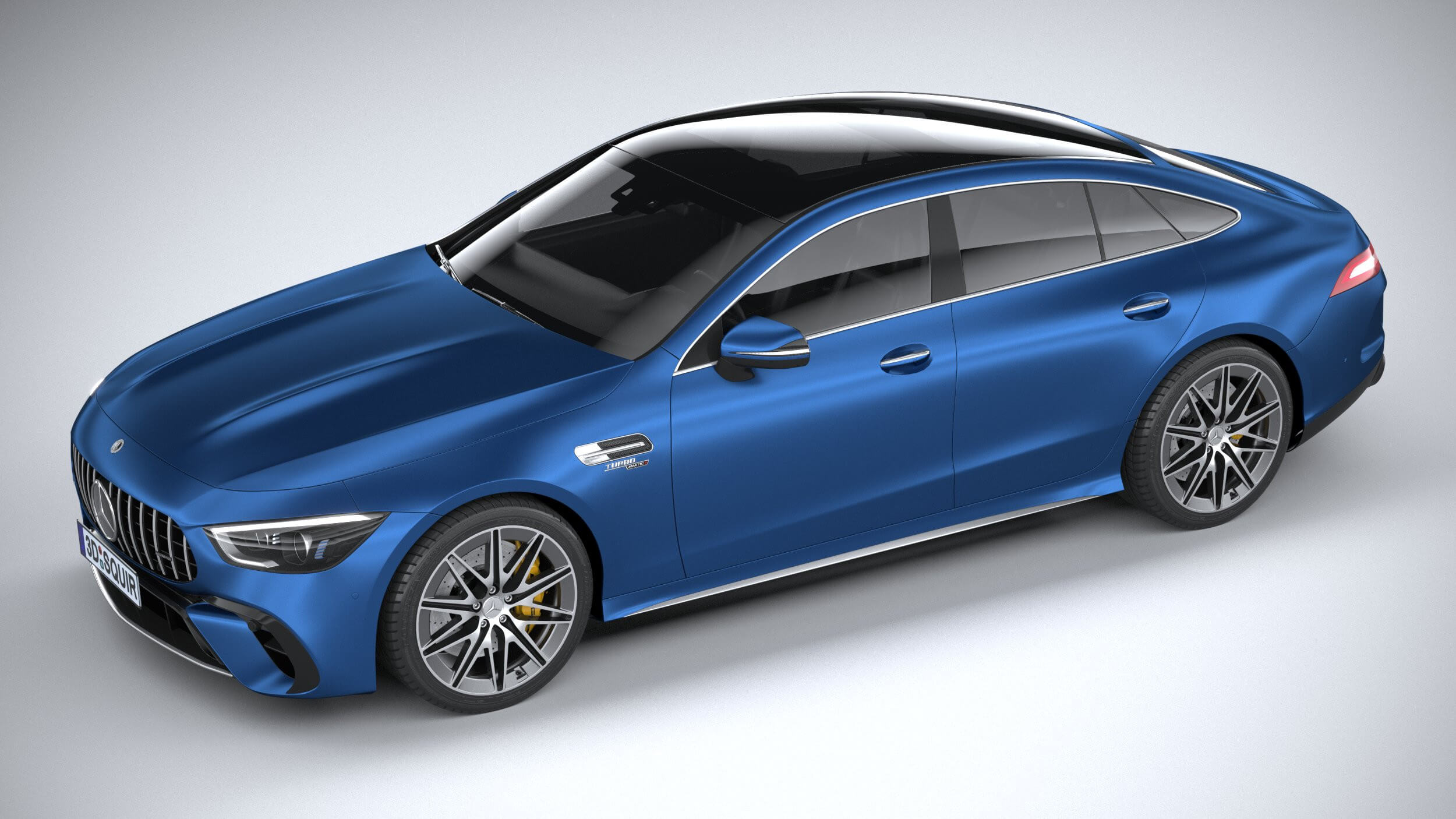 Mercedes-Benz AMG GT53 2023 3D Model by SQUIR